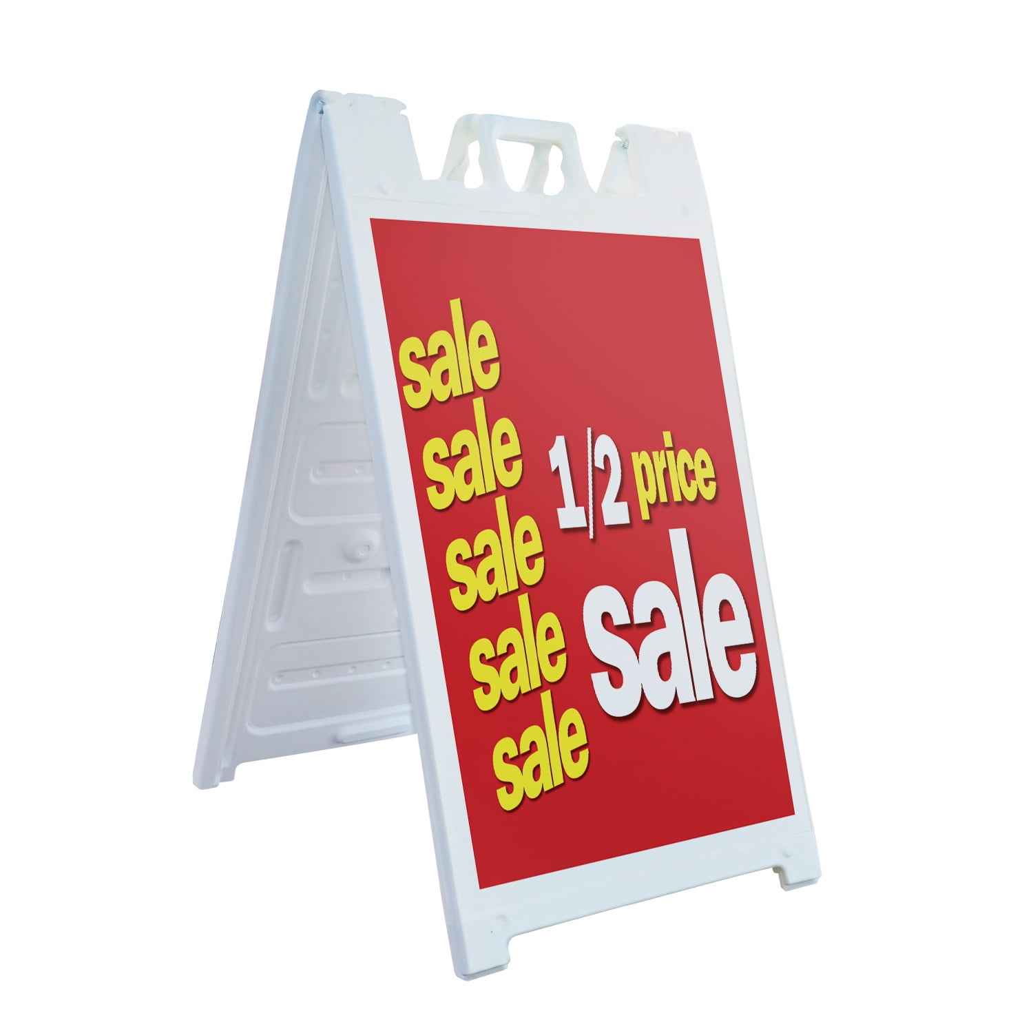 A-frame Sidewalk 1-2 Price 24" x 36" Double Sided A-Frame Sidewalk Sign ...