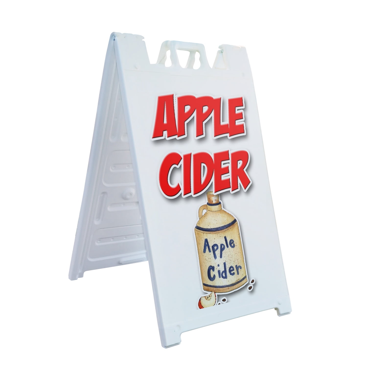 A-frame Sidewalk Apple Cider 24" x 36" Double Sided A-Frame Sidewalk ...