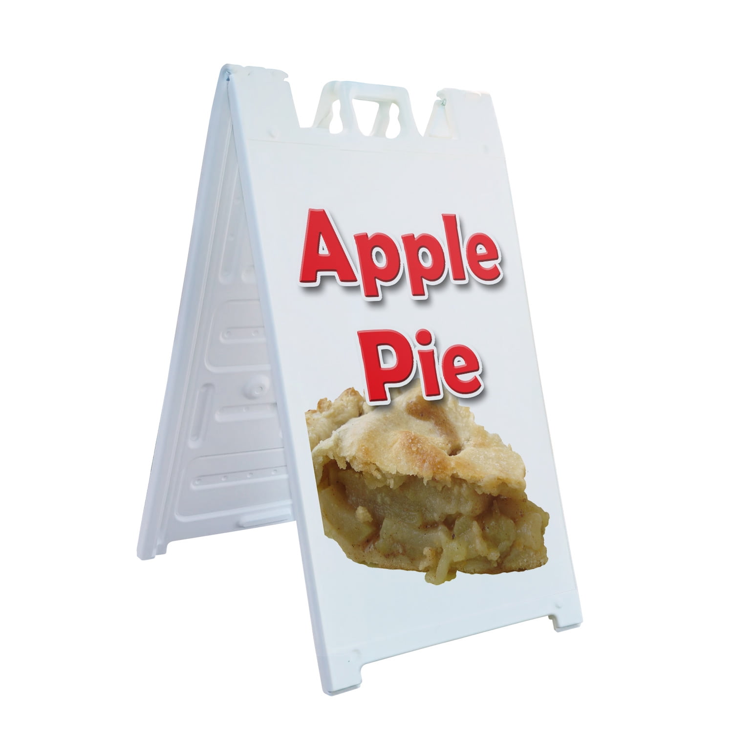 A-frame Sidewalk Apple Pie 24" x 36" Double Sided A-Frame Sidewalk Sign ...