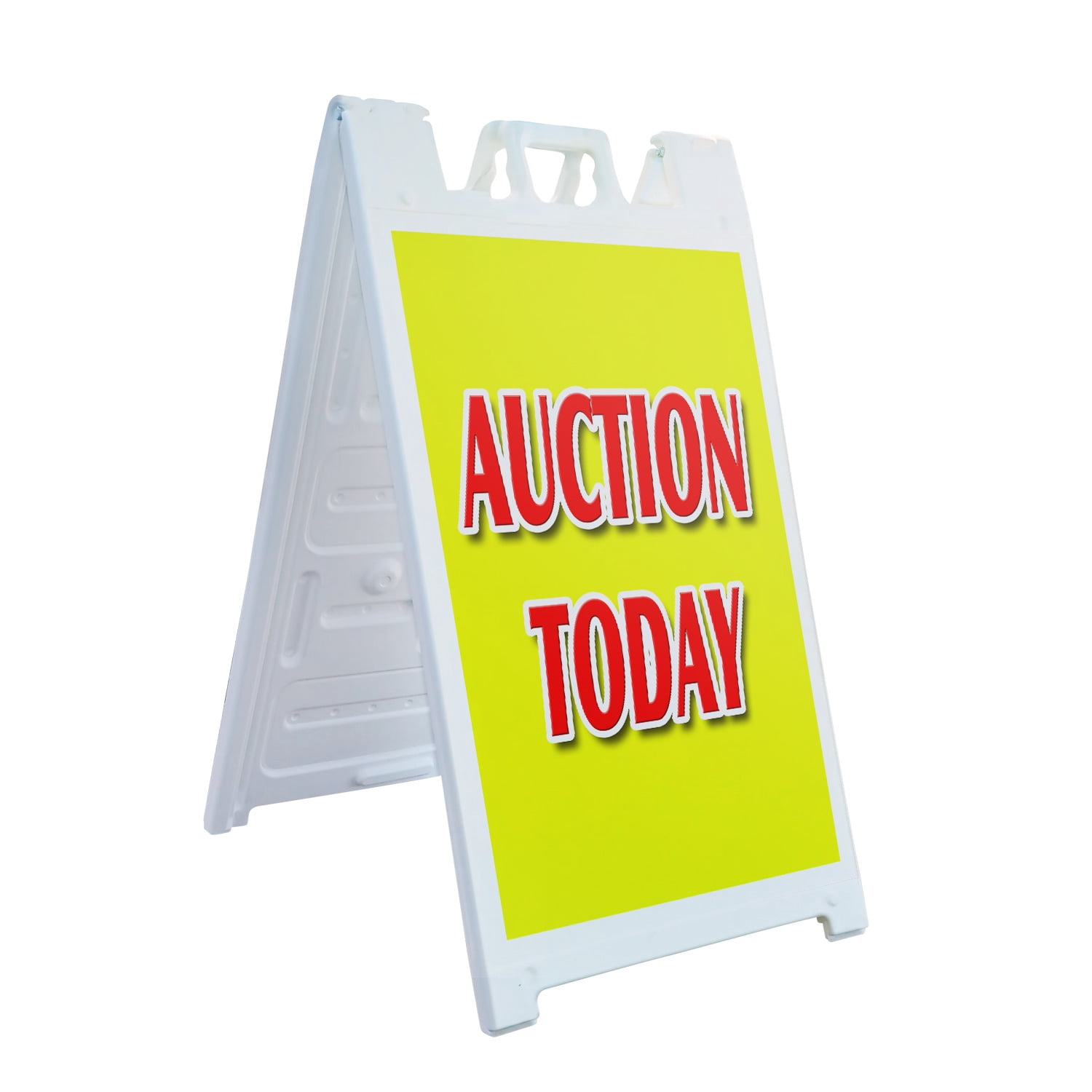 A-frame Sidewalk Auction Today 24" x 36" Double Sided A-Frame Sidewalk ...