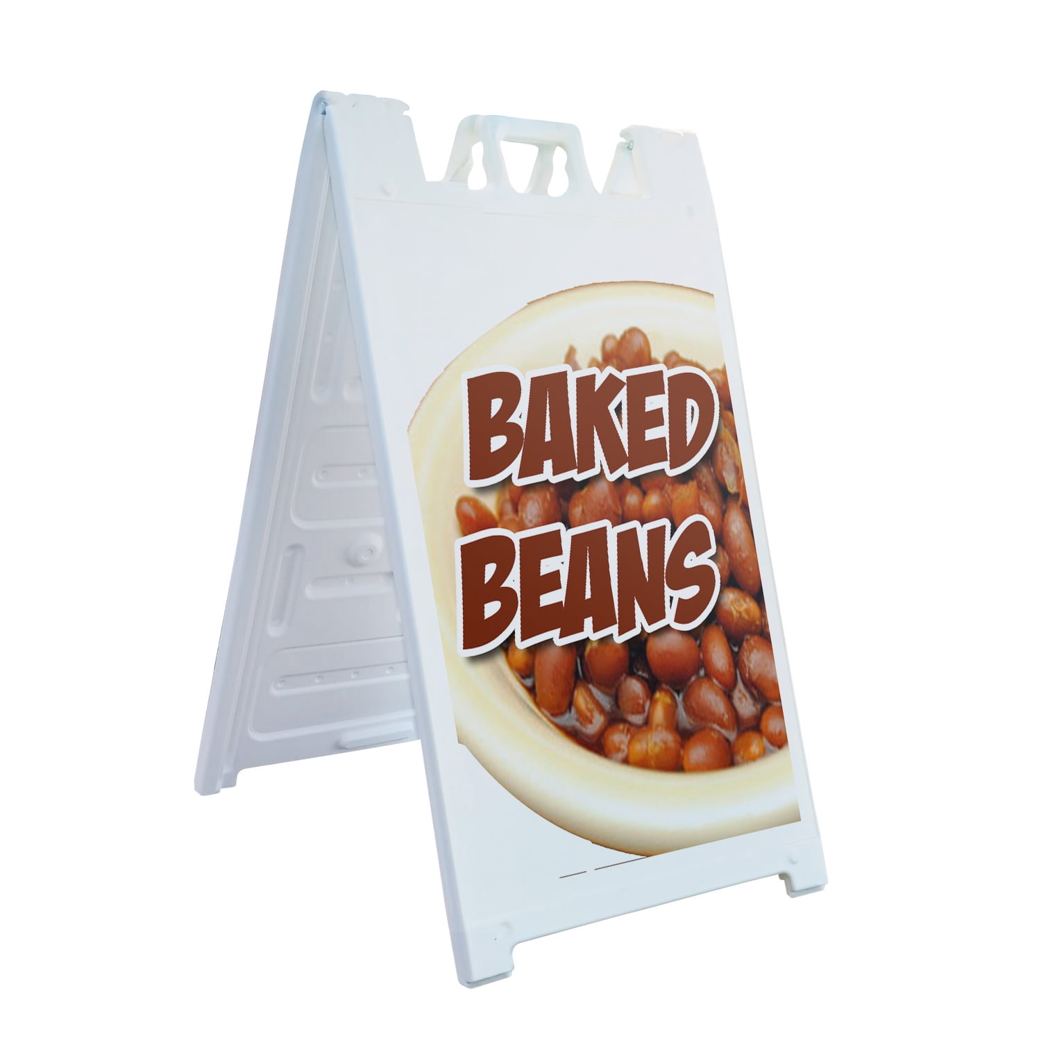A-frame Sidewalk Baked Beans 24" x 36" Double Sided A-Frame Sidewalk ...