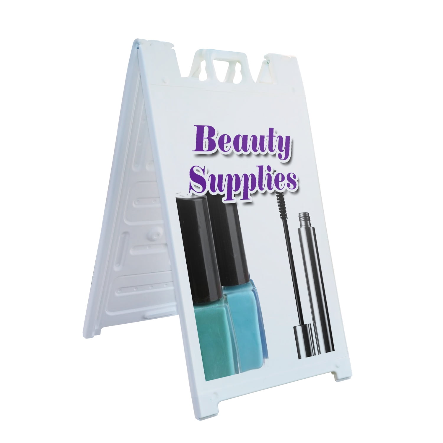 A-frame Sidewalk Beauty Supplies 24" x 36" Double Sided A-Frame ...