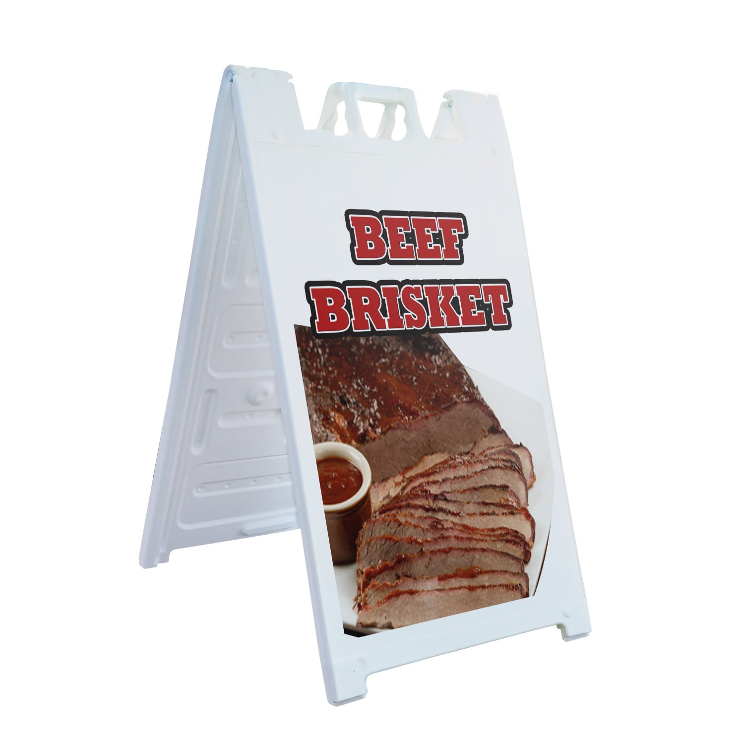 A-frame Sidewalk Beef Brisket 24" x 36" Double Sided A-Frame Sidewalk ...