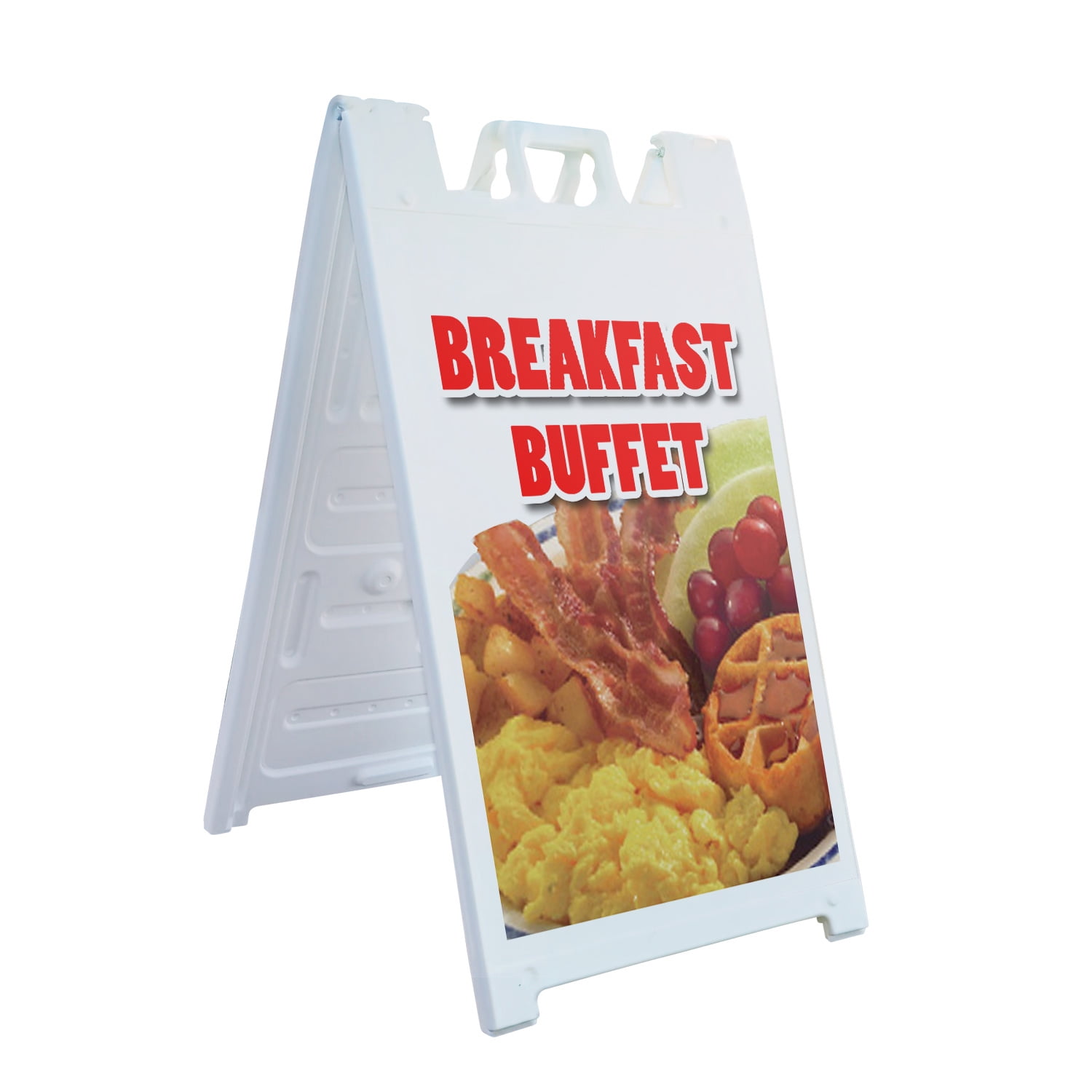 A-frame Sidewalk Breakfast Buffet 24" x 36" Double Sided A-Frame ...