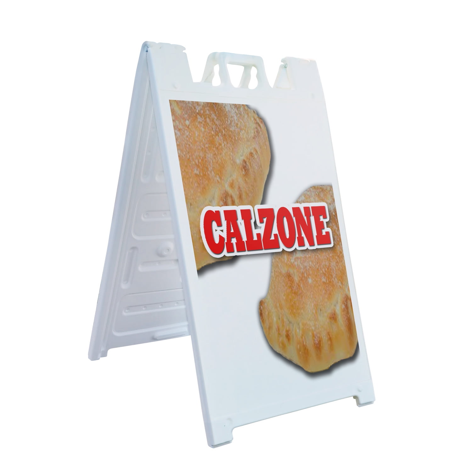 A-frame Sidewalk Calzone 24" x 36" Double Sided A-Frame Sidewalk Sign ...