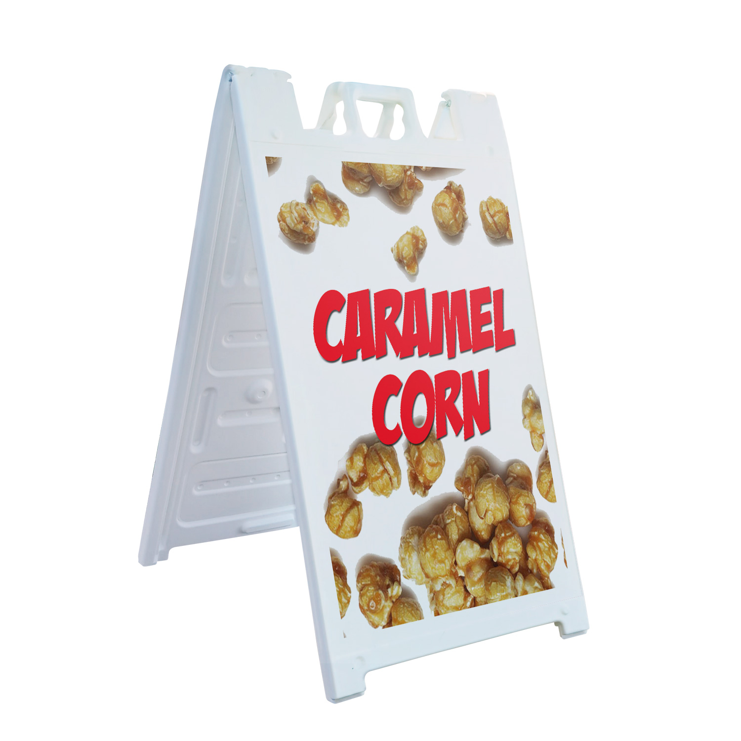 A-frame Sidewalk Caramel Corn 24" x 36" Double Sided A-Frame Sidewalk ...