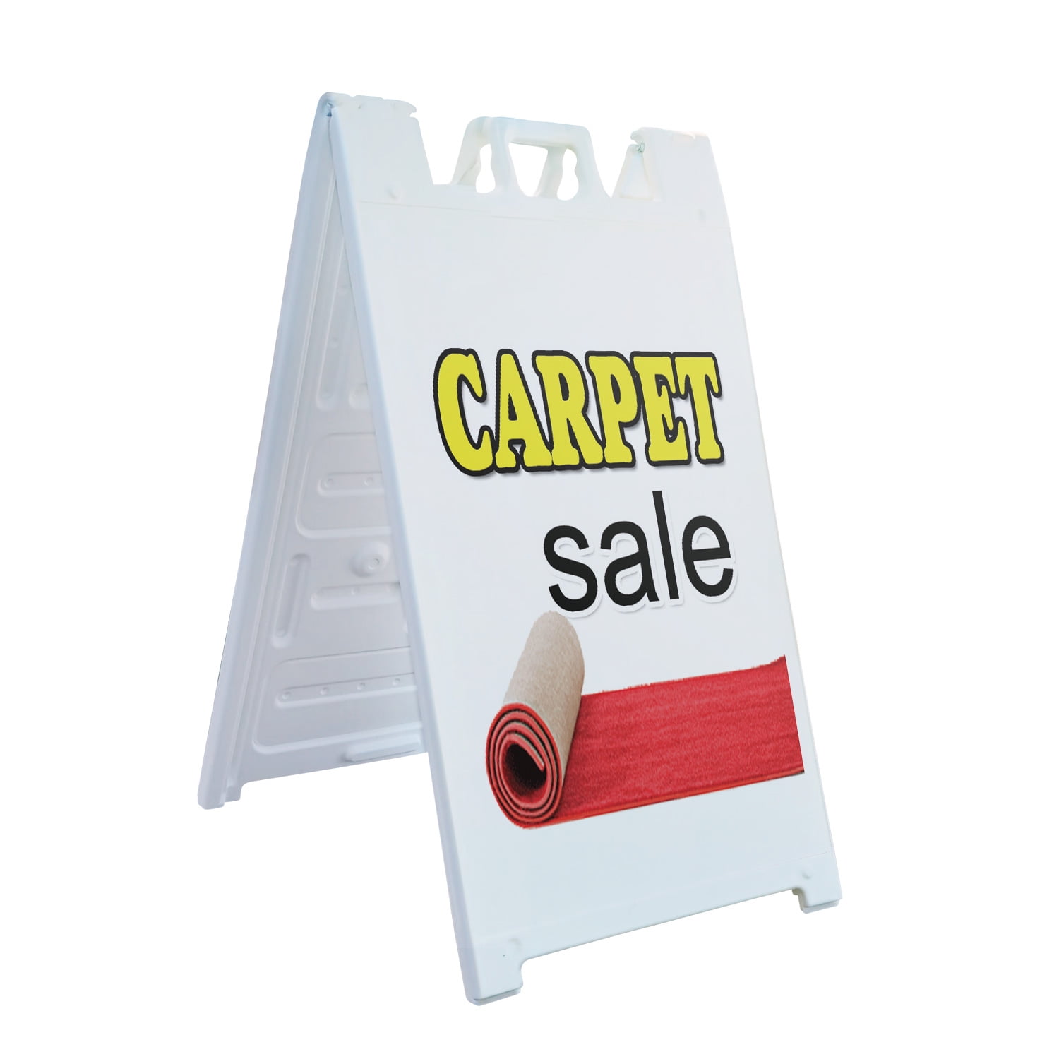 A-frame Sidewalk Carpet Sale 24" x 36" Double Sided A-Frame Sidewalk ...