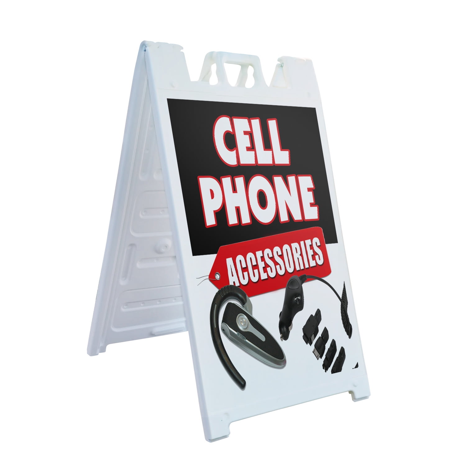 A-frame Sidewalk Cell Phone Accessories 24" x 36" Double Sided A-Frame ...