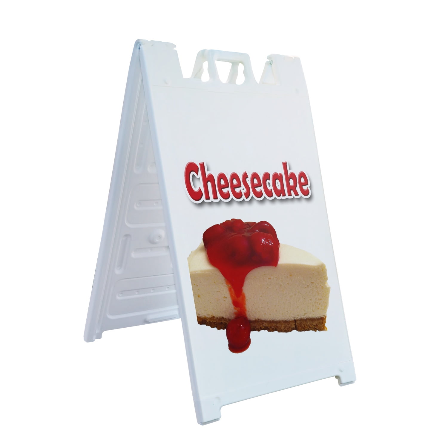 A-frame Sidewalk Cheesecake 24" x 36" Double Sided A-Frame Sidewalk ...
