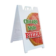 M&T Displays Black Street SignPro Board, Weatherproof A-Frame Sidewalk ...