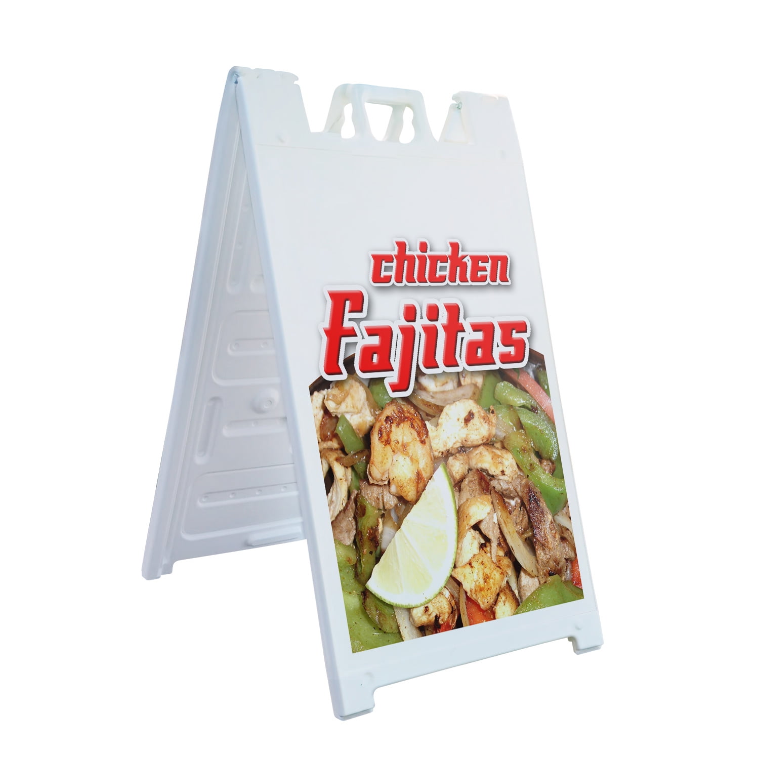 A-frame Sidewalk Chicken Fajitas 24" x 36" Double Sided A-Frame ...