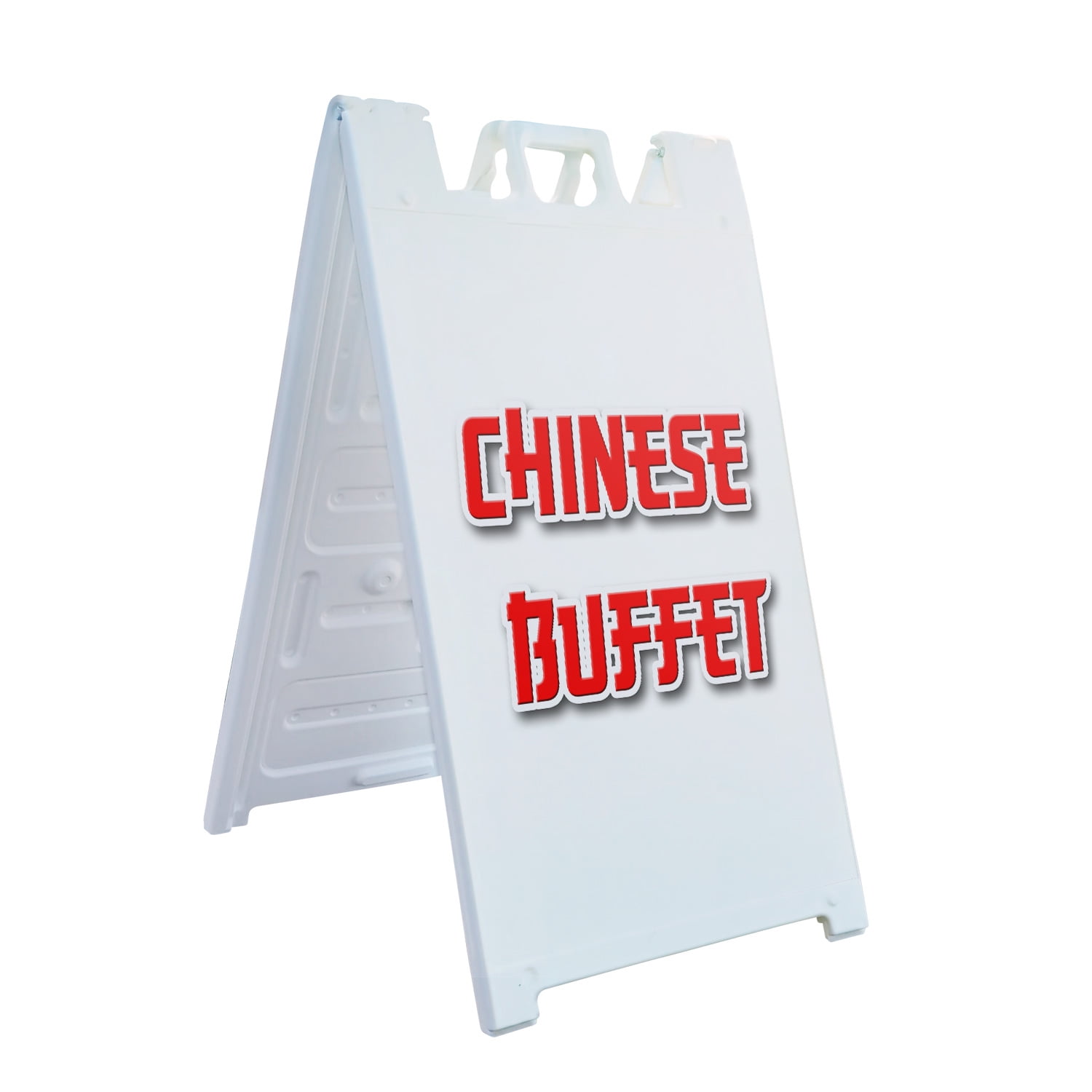 A-frame Sidewalk Chinese Buffet 24" x 36" Double Sided A-Frame Sidewalk ...