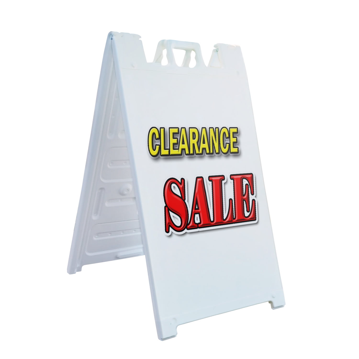 A-frame Sidewalk Clearance Sale 24" x 36" Double Sided A-Frame Sidewalk ...