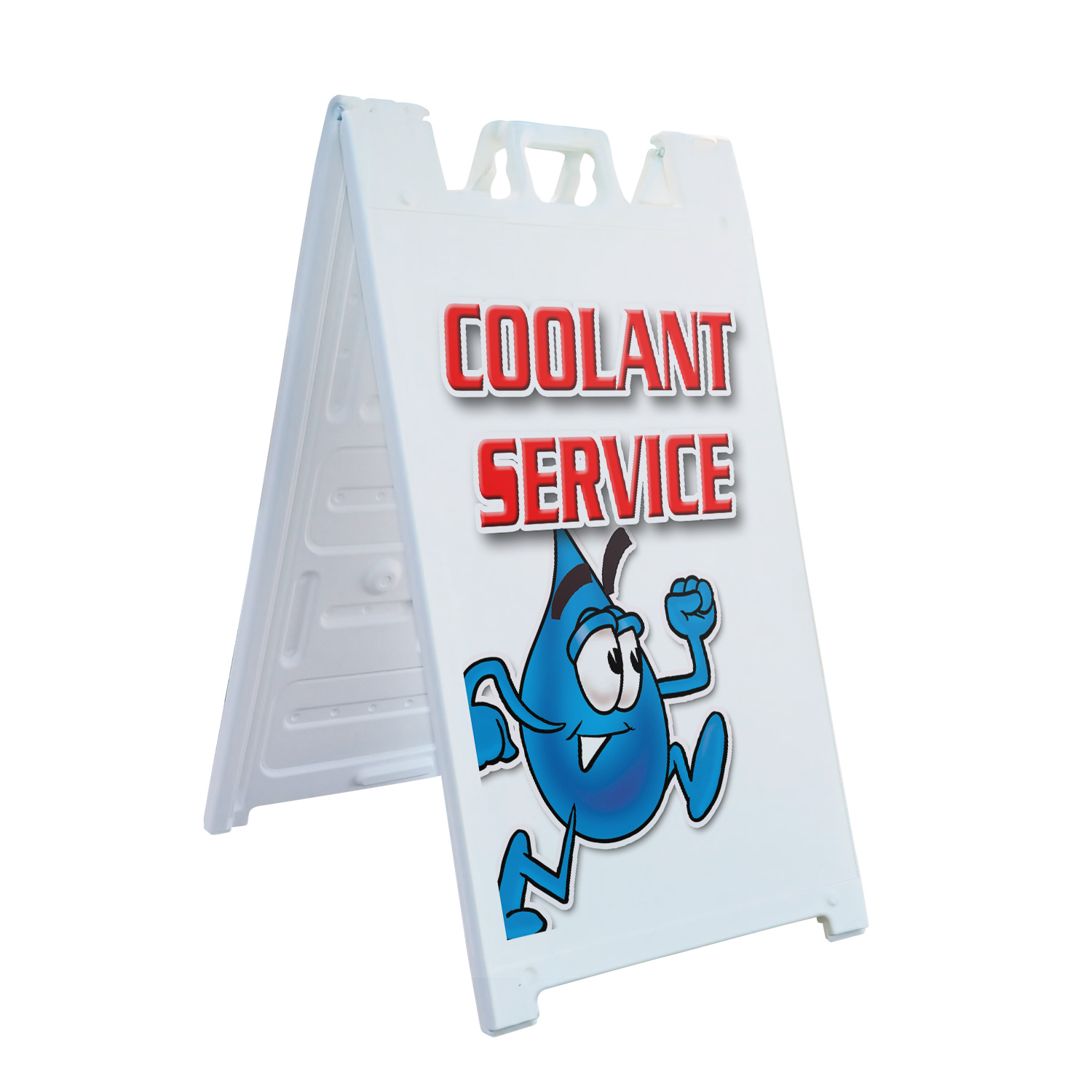 A-frame Sidewalk Coolant Service 24" x 36" Double Sided A-Frame ...