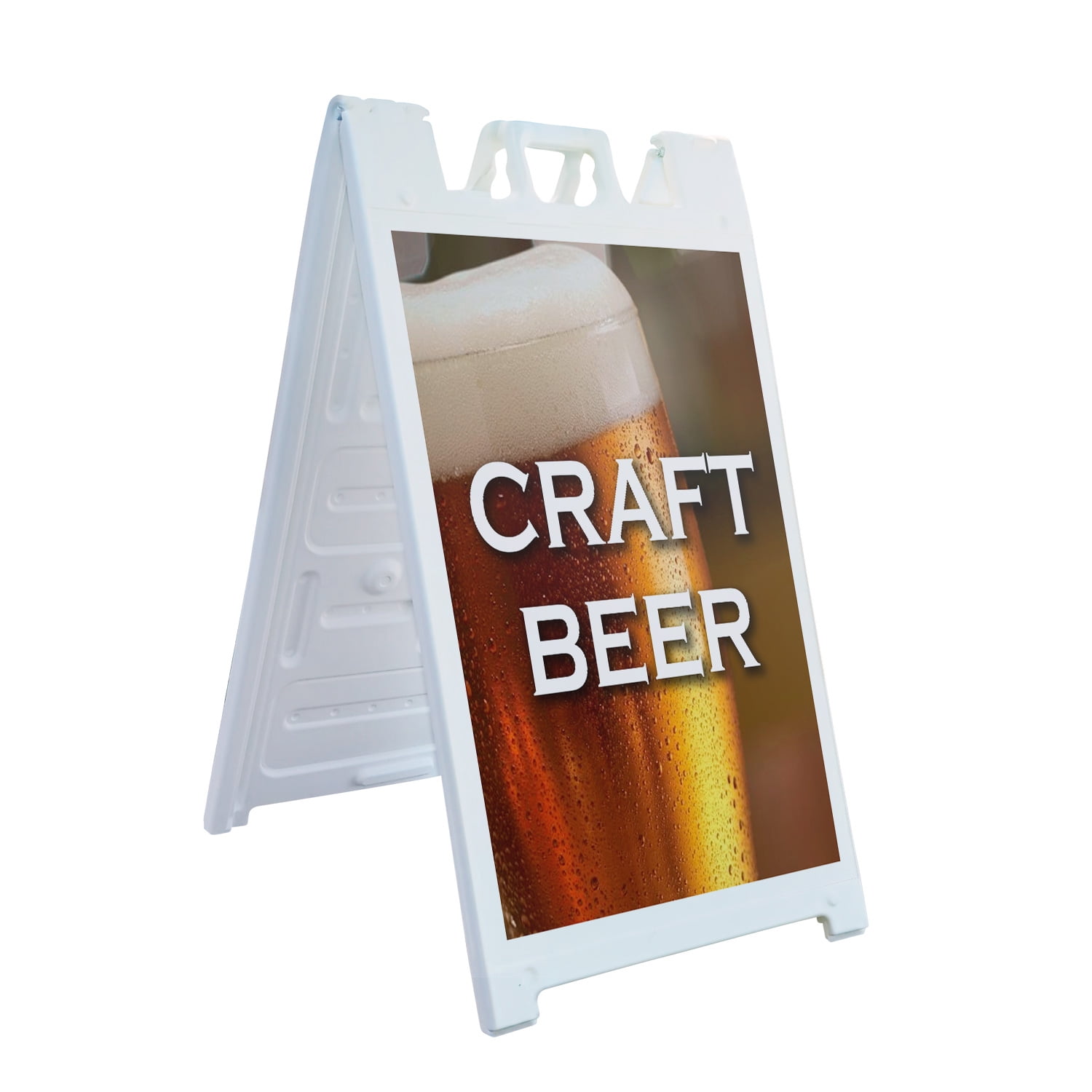 A-frame Sidewalk Craft Beer 24" x 36" Double Sided A-Frame Sidewalk ...