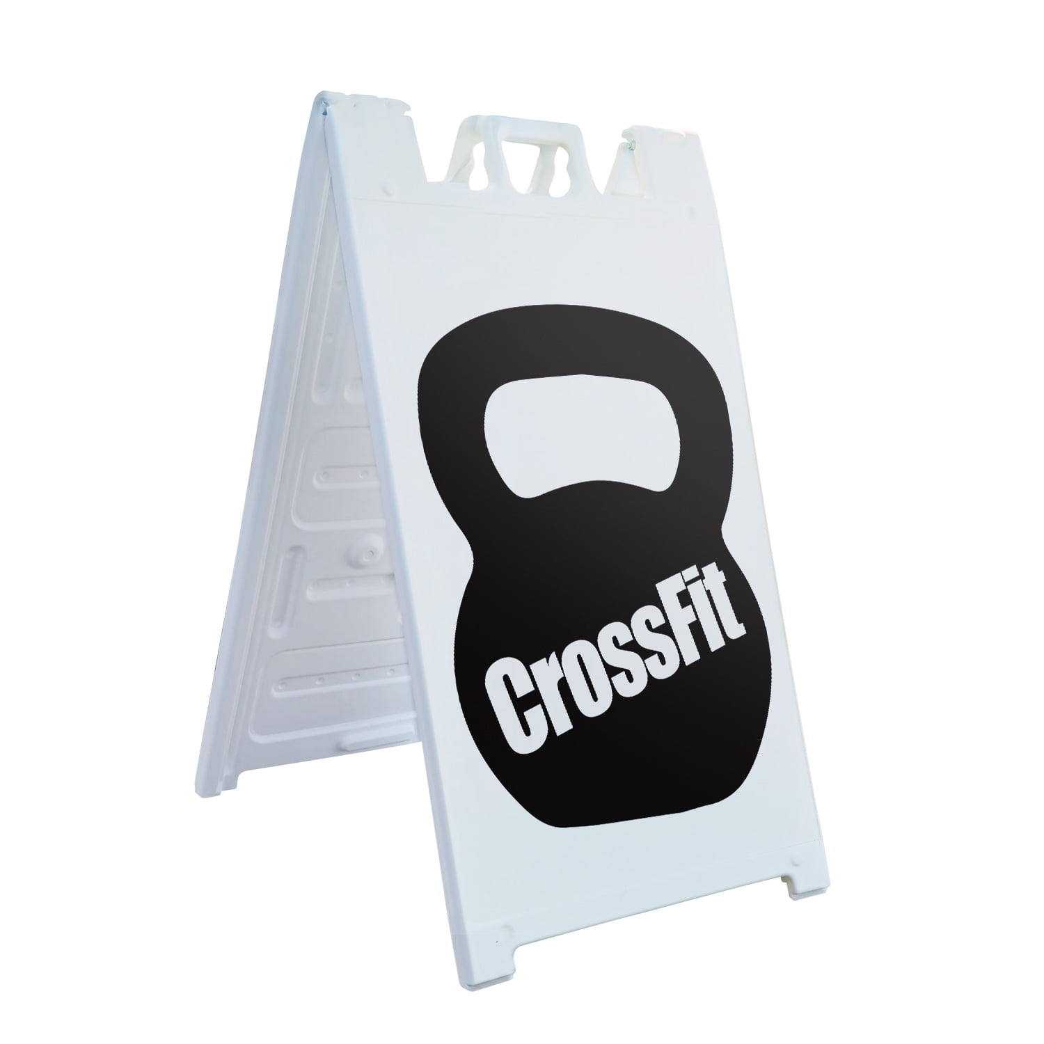 A-frame Sidewalk Crossfit 24" x 36" Double Sided A-Frame Sidewalk Sign ...