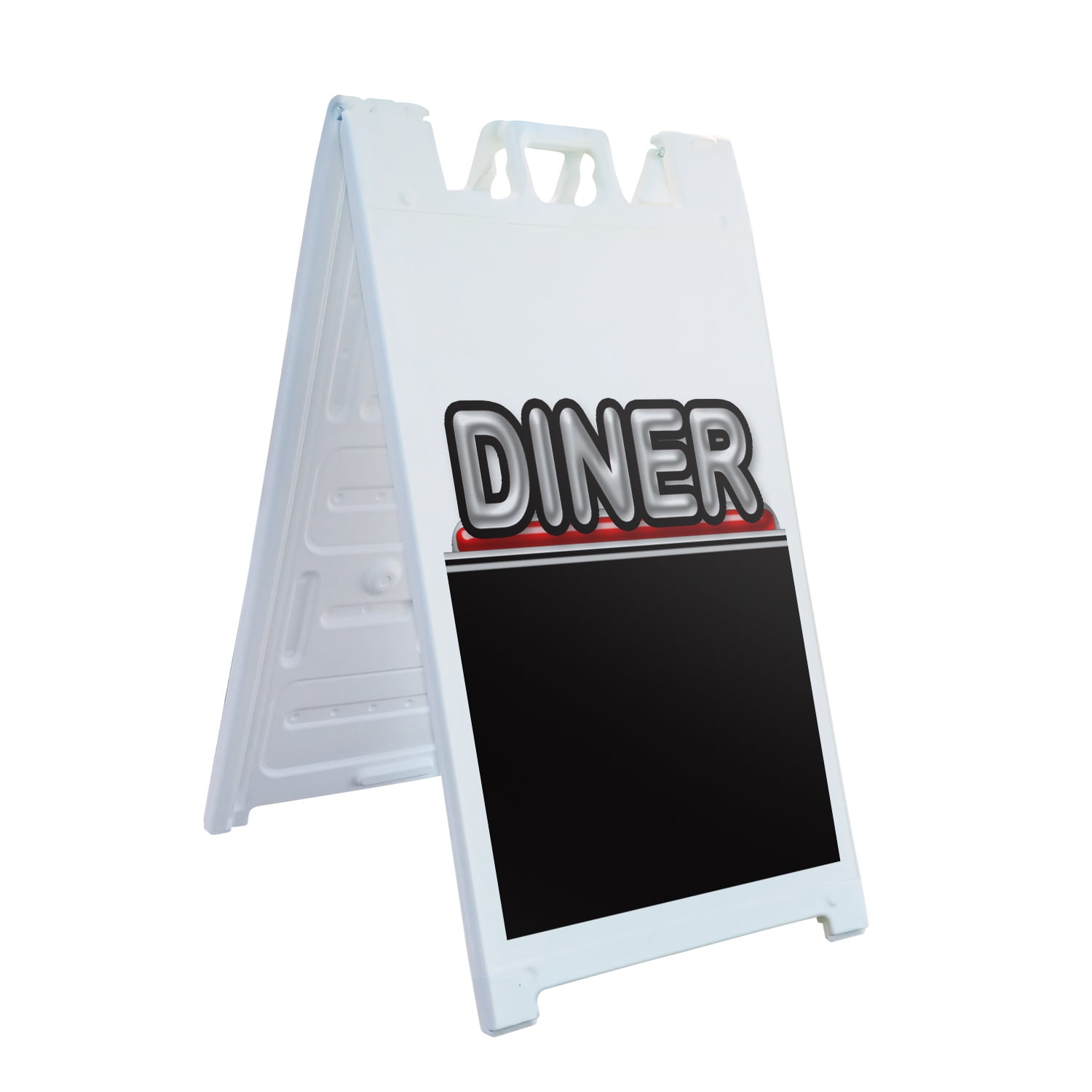 A-frame Sidewalk Diner 24" x 36" Double Sided A-Frame Sidewalk Sign ...