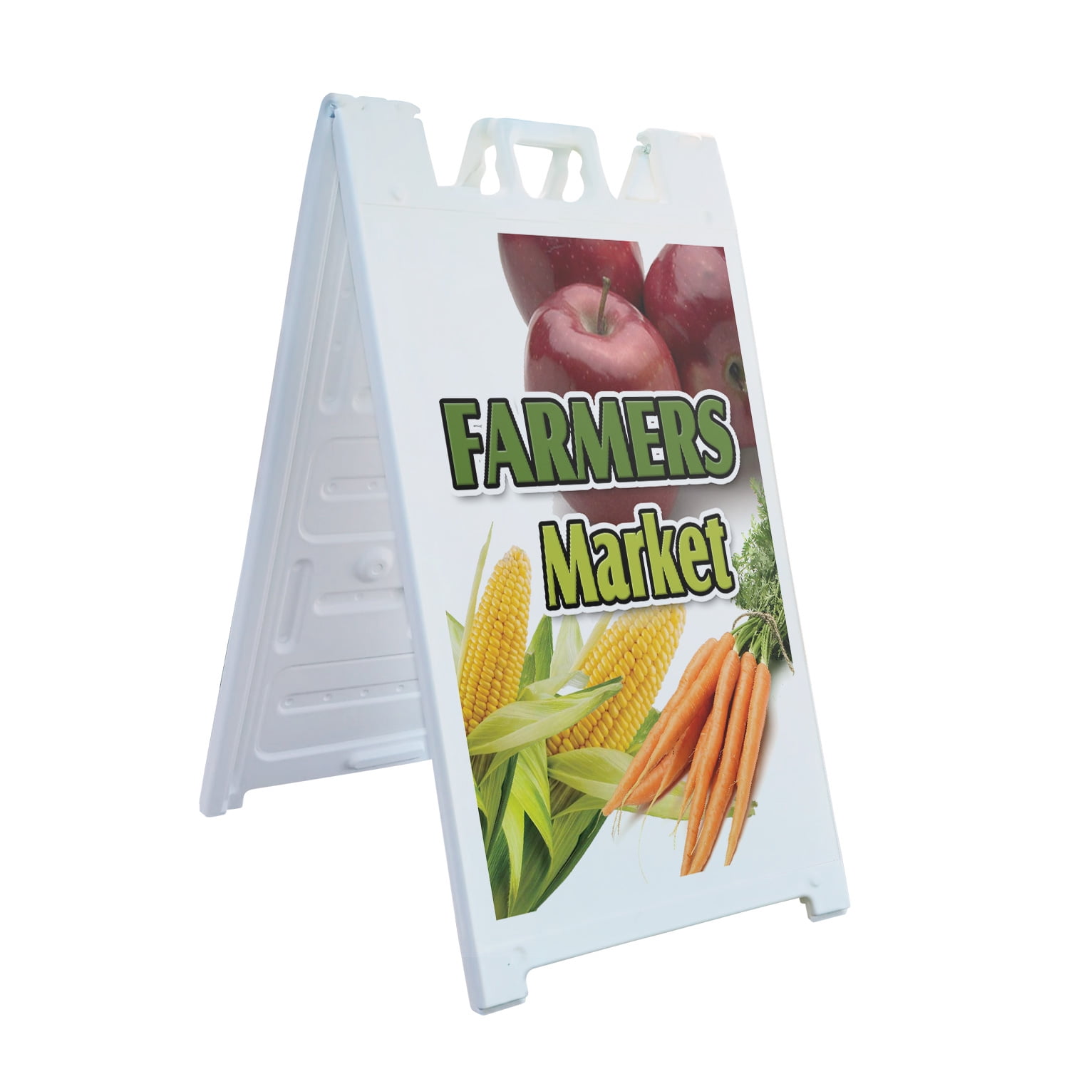A-frame Sidewalk Farmers Market 24" x 36" Double Sided A-Frame Sidewalk ...