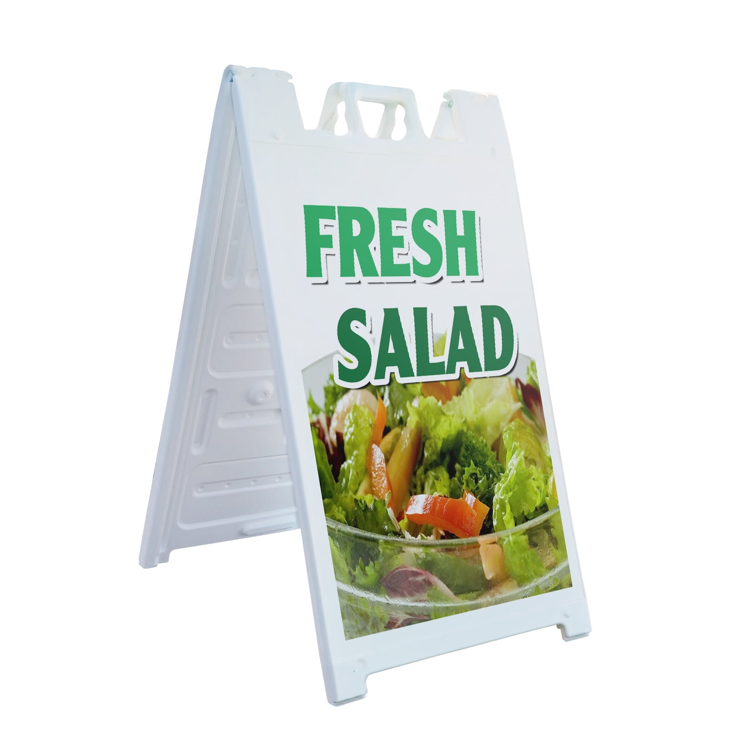 A-frame Sidewalk Fresh Salad 24" x 36" Double Sided A-Frame Sidewalk ...