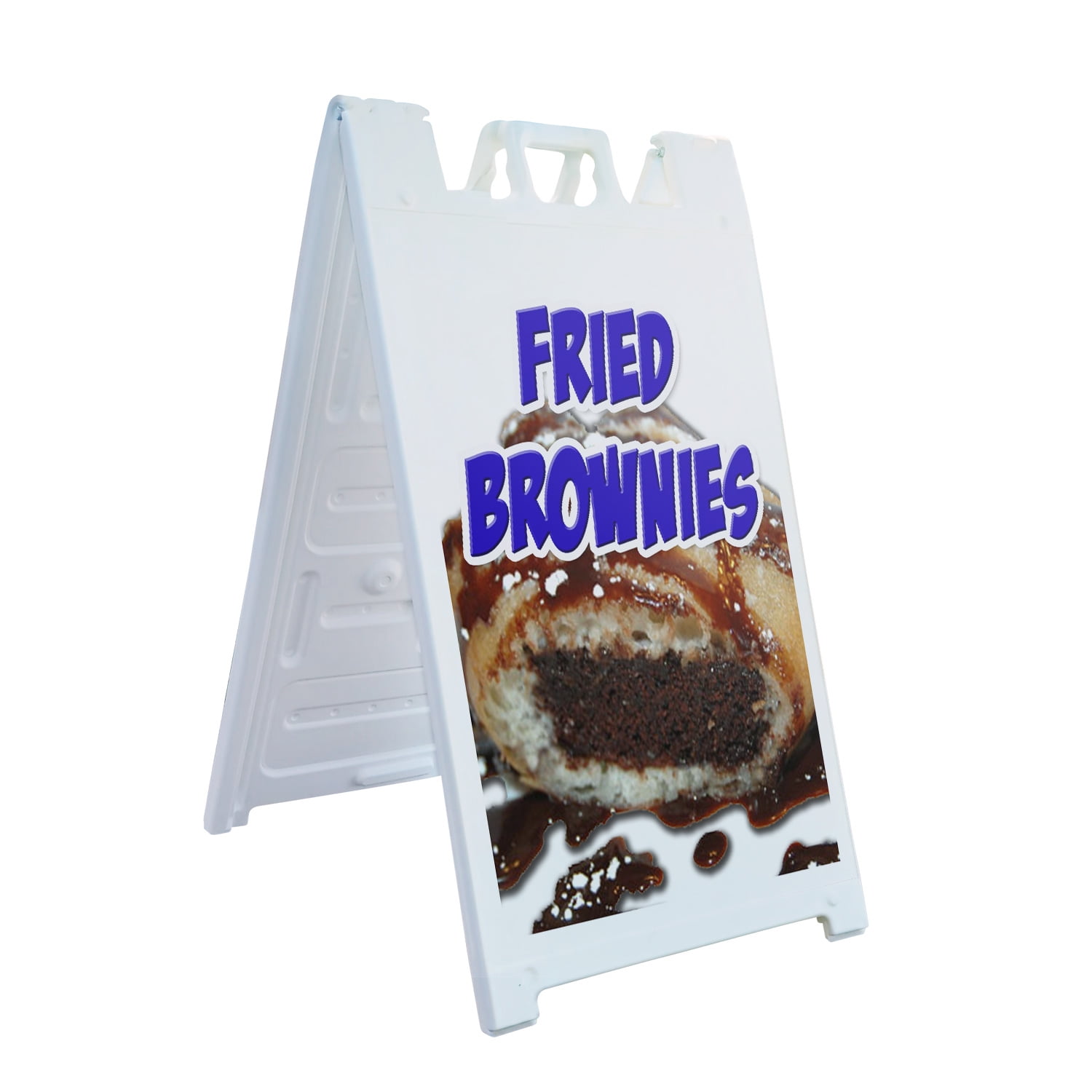 A-frame Sidewalk Fried Brownies 24" x 36" Double Sided A-Frame Sidewalk ...