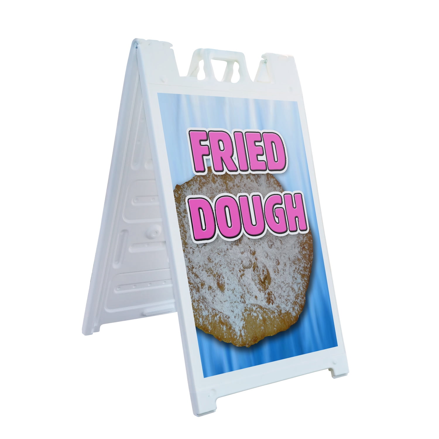 A-frame Sidewalk Fried Dough 24" x 36" Double Sided A-Frame Sidewalk ...