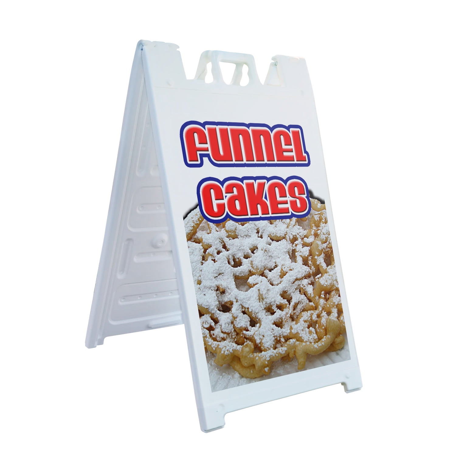 A-frame Sidewalk Funnel Cakes 24" x 36" Double Sided A-Frame Sidewalk ...