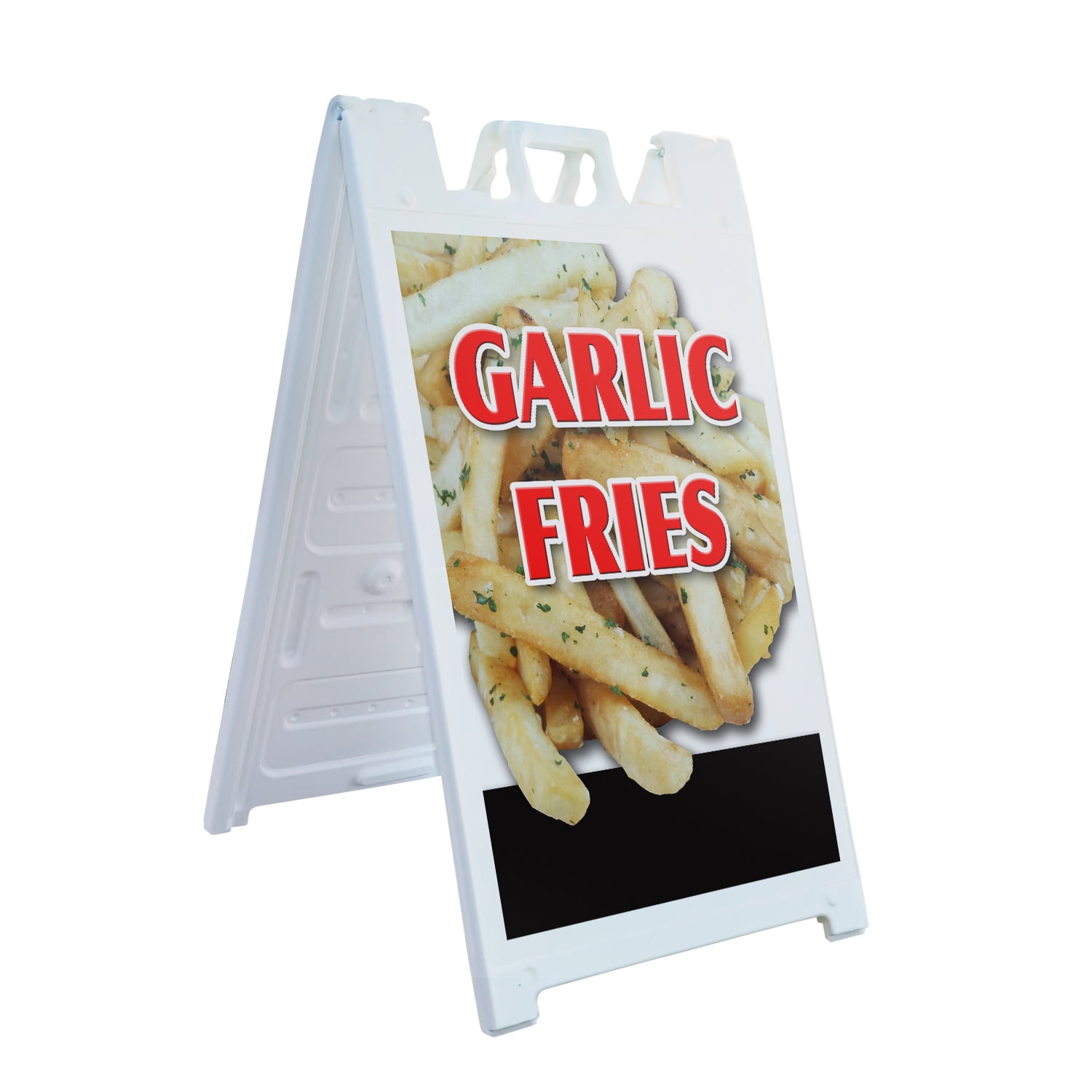 A-frame Sidewalk Garlic Fries 24" x 36" Double Sided A-Frame Sidewalk ...