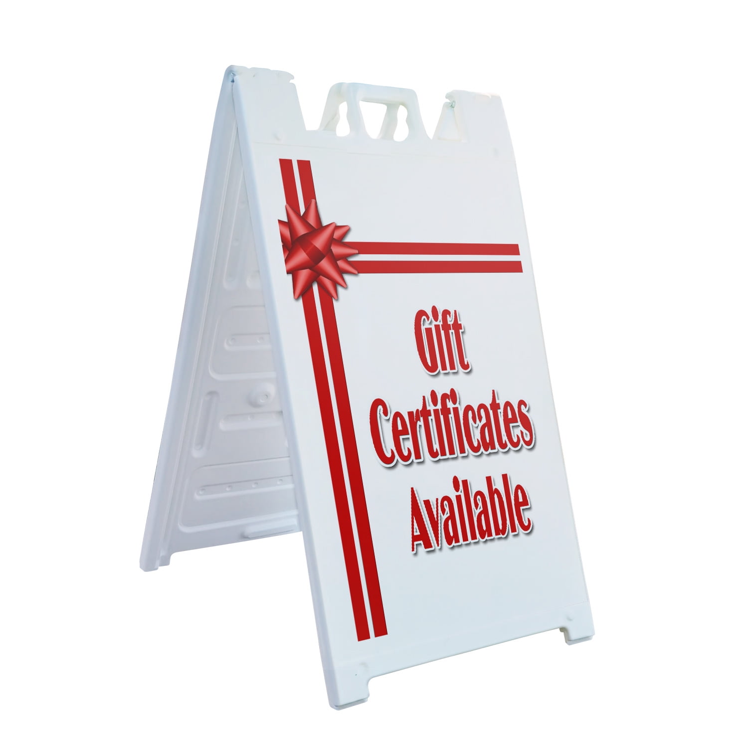 A-frame Sidewalk Gift Certificates 24" x 36" Double Sided A-Frame ...