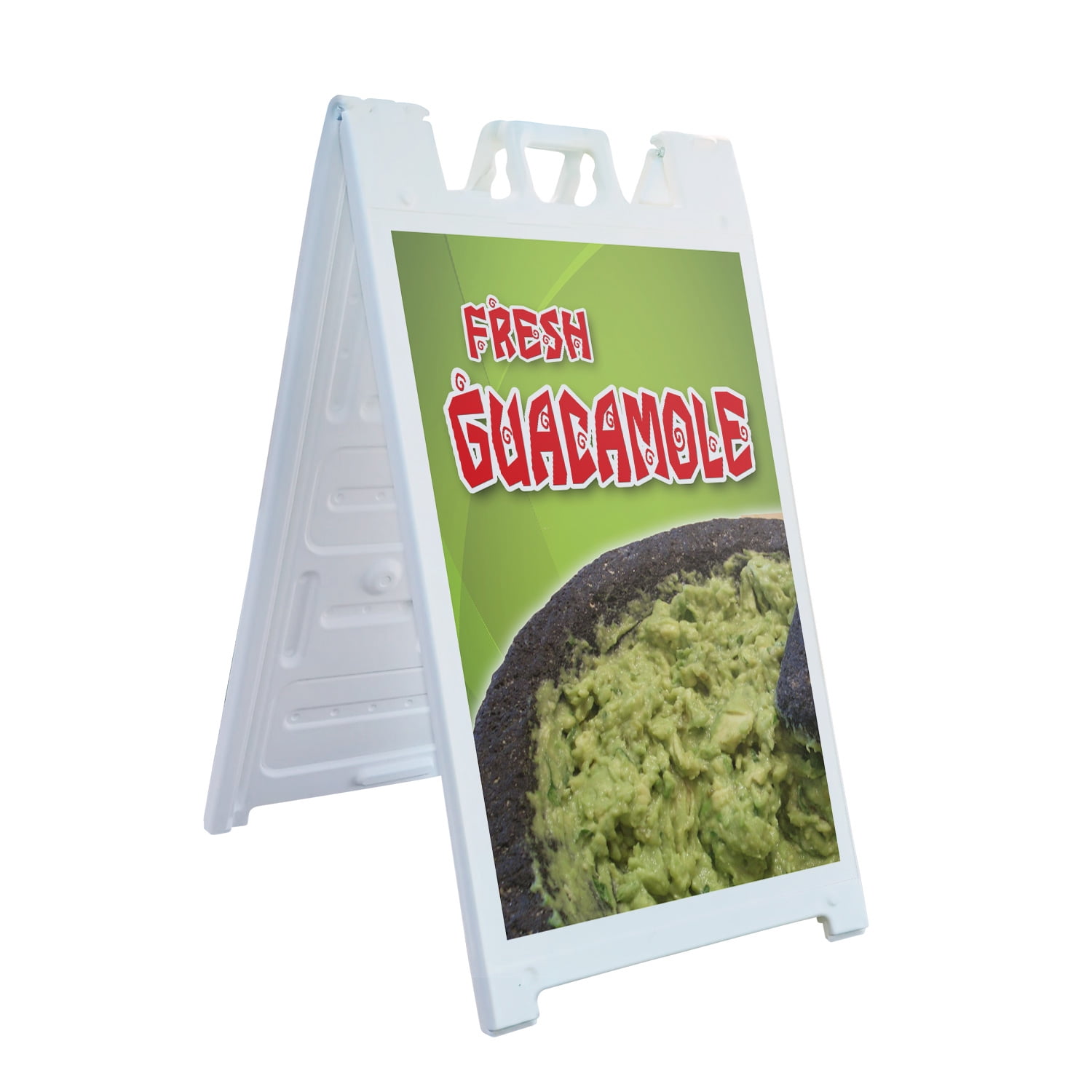 A-frame Sidewalk Guacamole 24" x 36" Double Sided A-Frame Sidewalk Sign ...