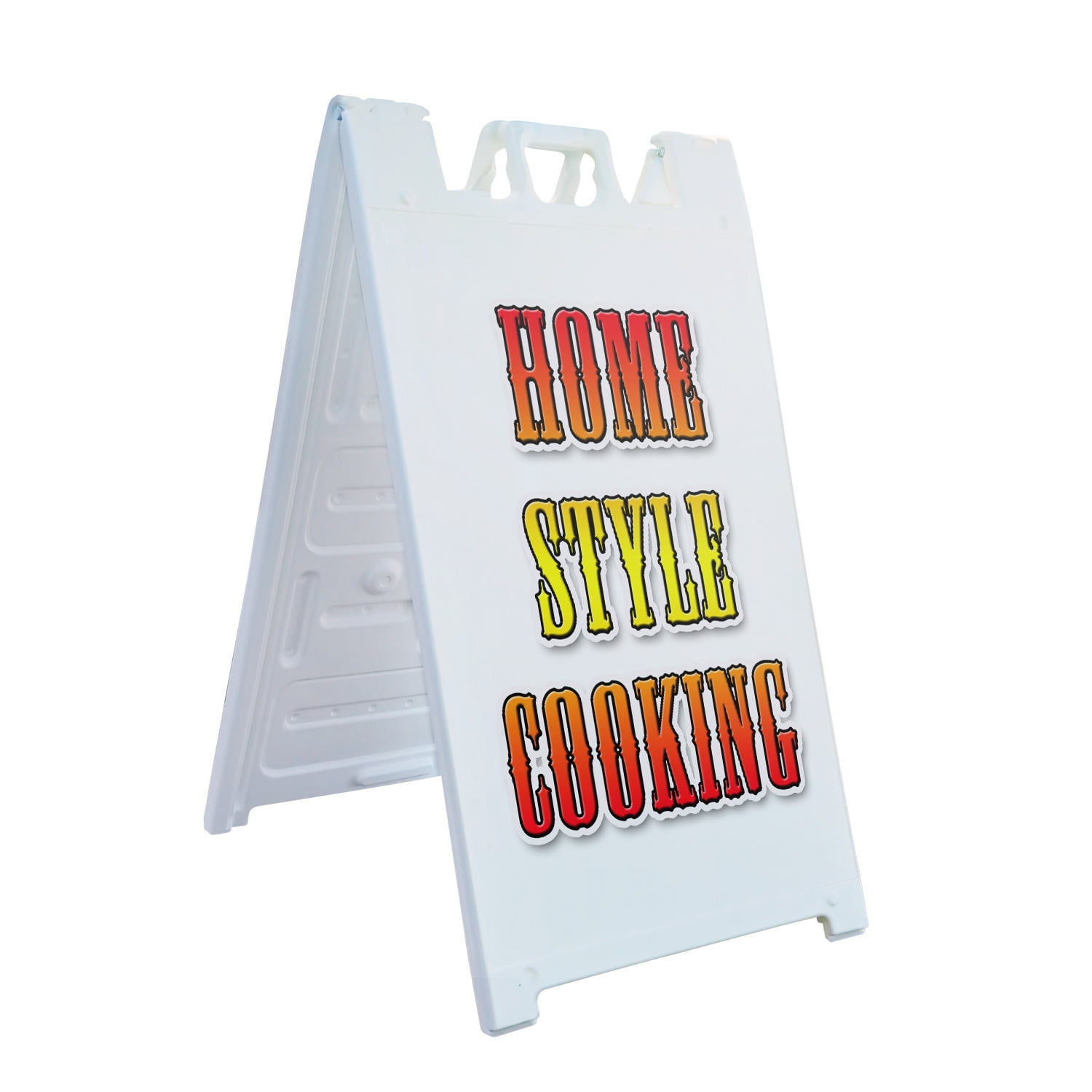 A-frame Sidewalk Home Style Cooking 24" x 36" Double Sided A-Frame ...