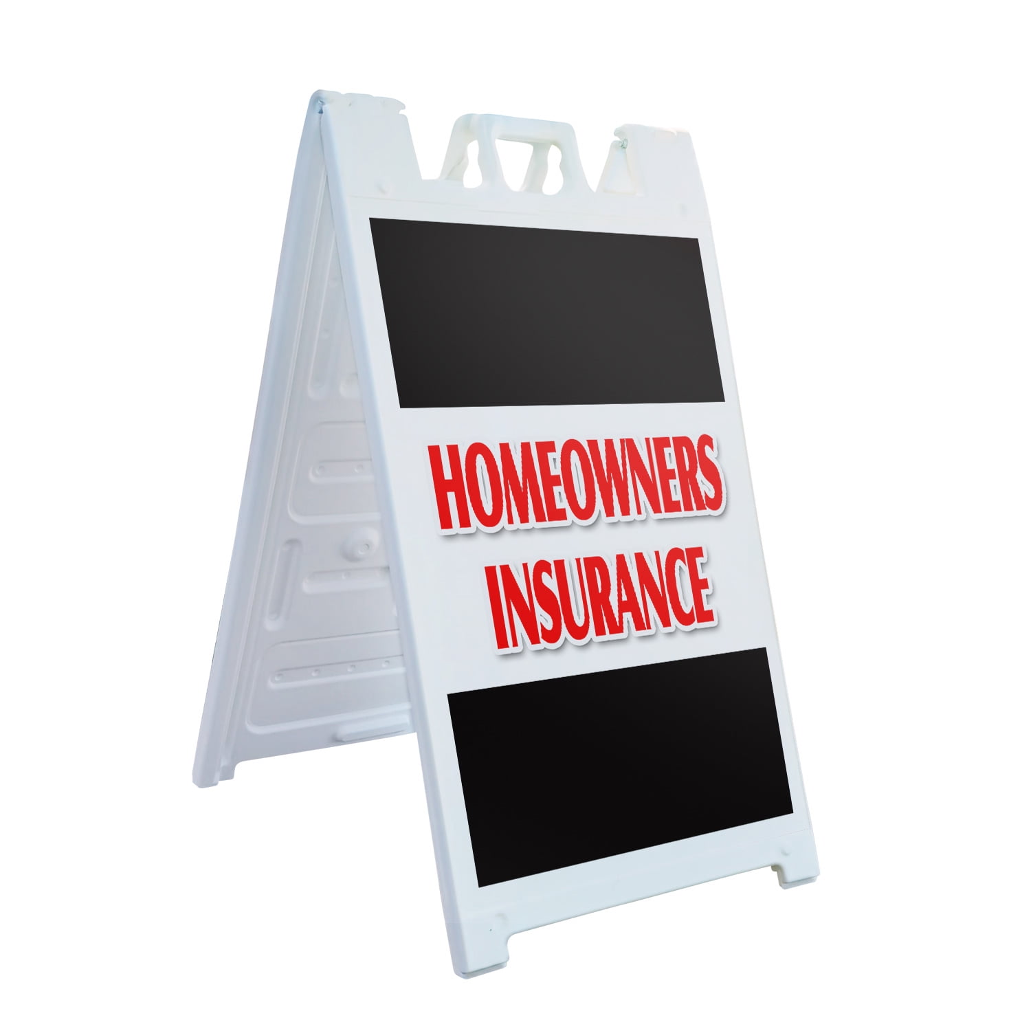 A-frame Sidewalk Homeowners Insurance 24" x 36" Double Sided A-Frame ...