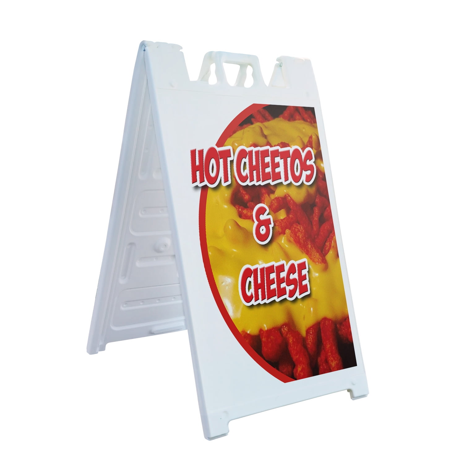 A-frame Sidewalk Hot Cheetos & Cheese 24" x 36" Double Sided A-Frame ...