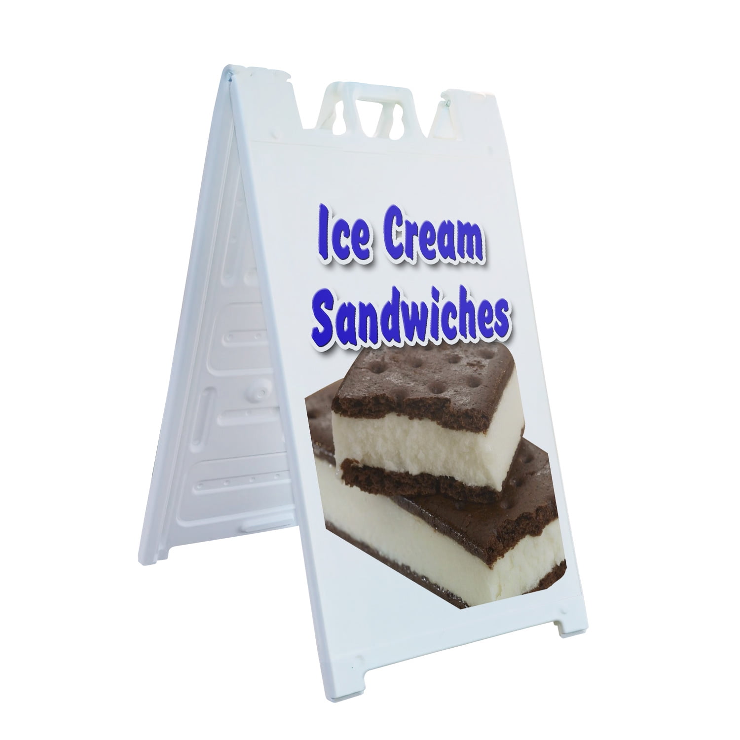 A-frame Sidewalk Ice Cream Sandwiches 24" x 36" Double Sided A-Frame ...