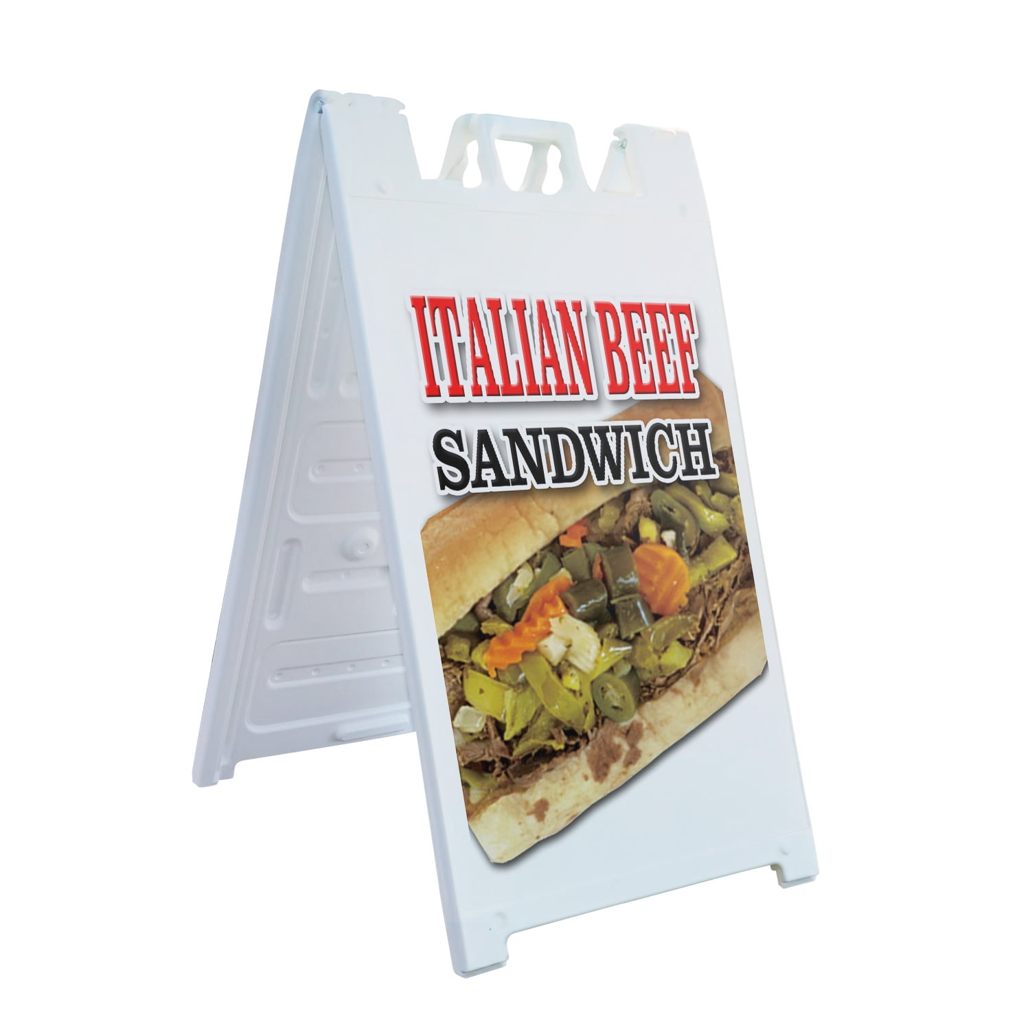 A-frame Sidewalk Italian Beef Sandwich 24" x 36" Double Sided A-Frame ...