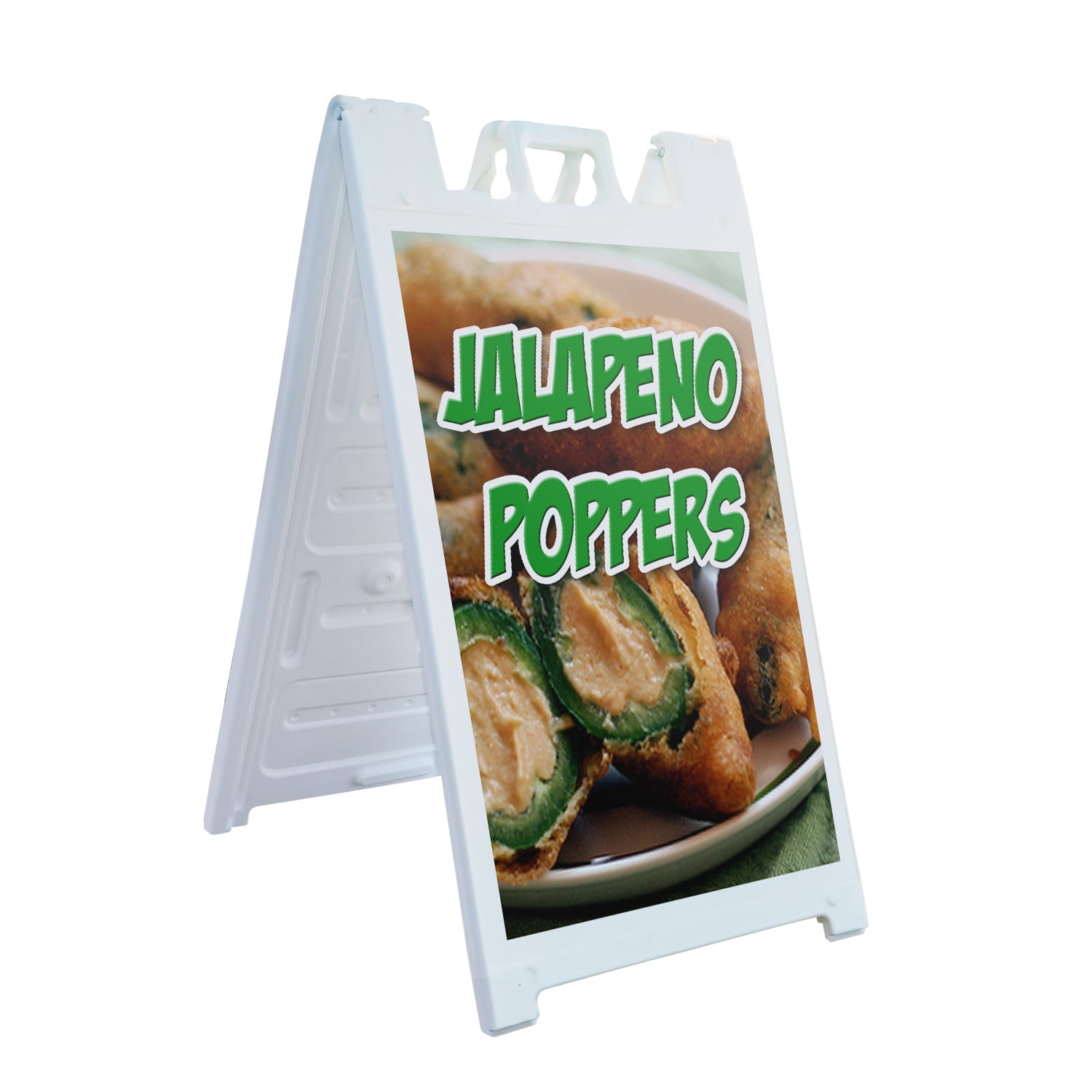 A-frame Sidewalk Jalapeno Poppers 24" x 36" Double Sided A-Frame ...