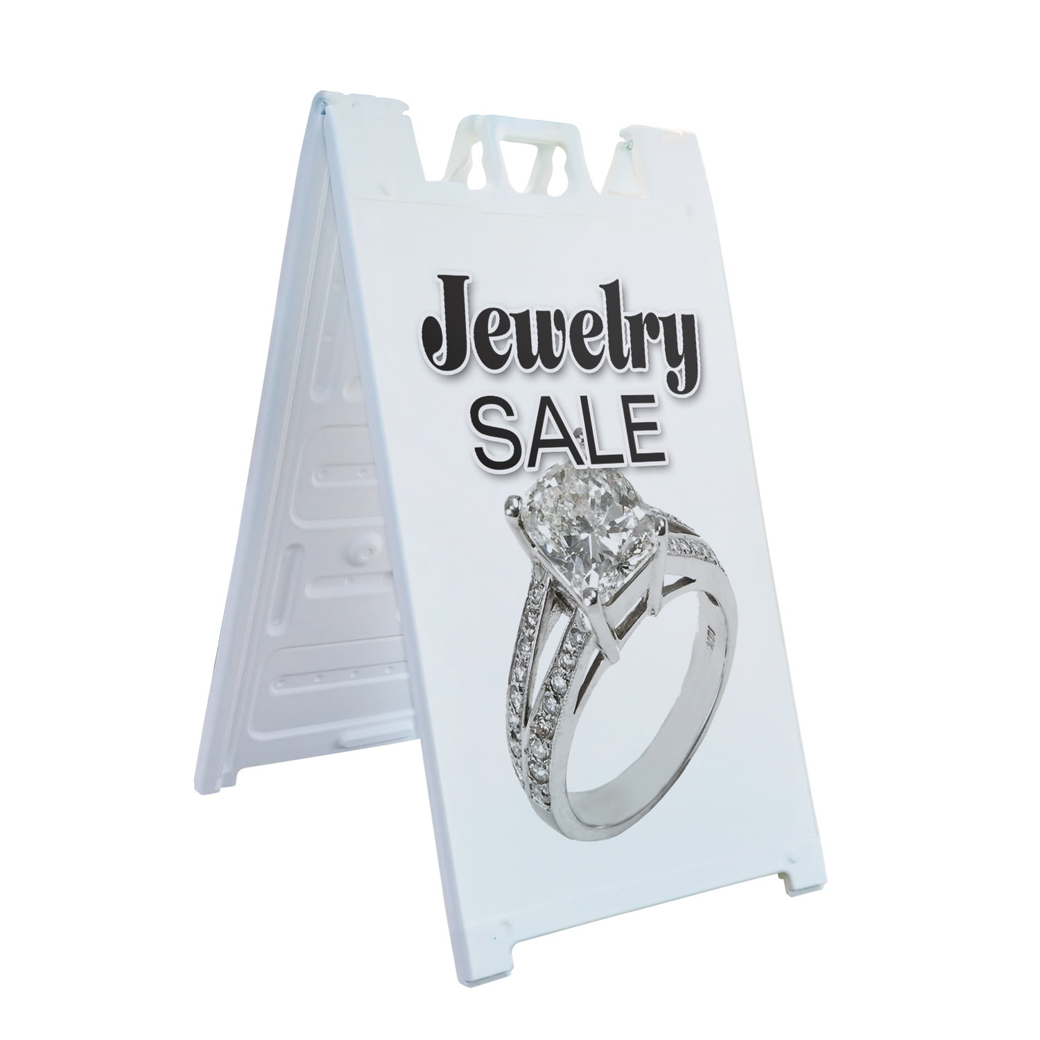 A-frame Sidewalk Jewelry Sale 24" x 36" Double Sided A-Frame Sidewalk ...