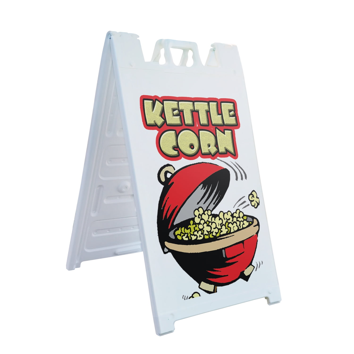 A-frame Sidewalk Kettle Corn 24" x 36" Double Sided A-Frame Sidewalk ...
