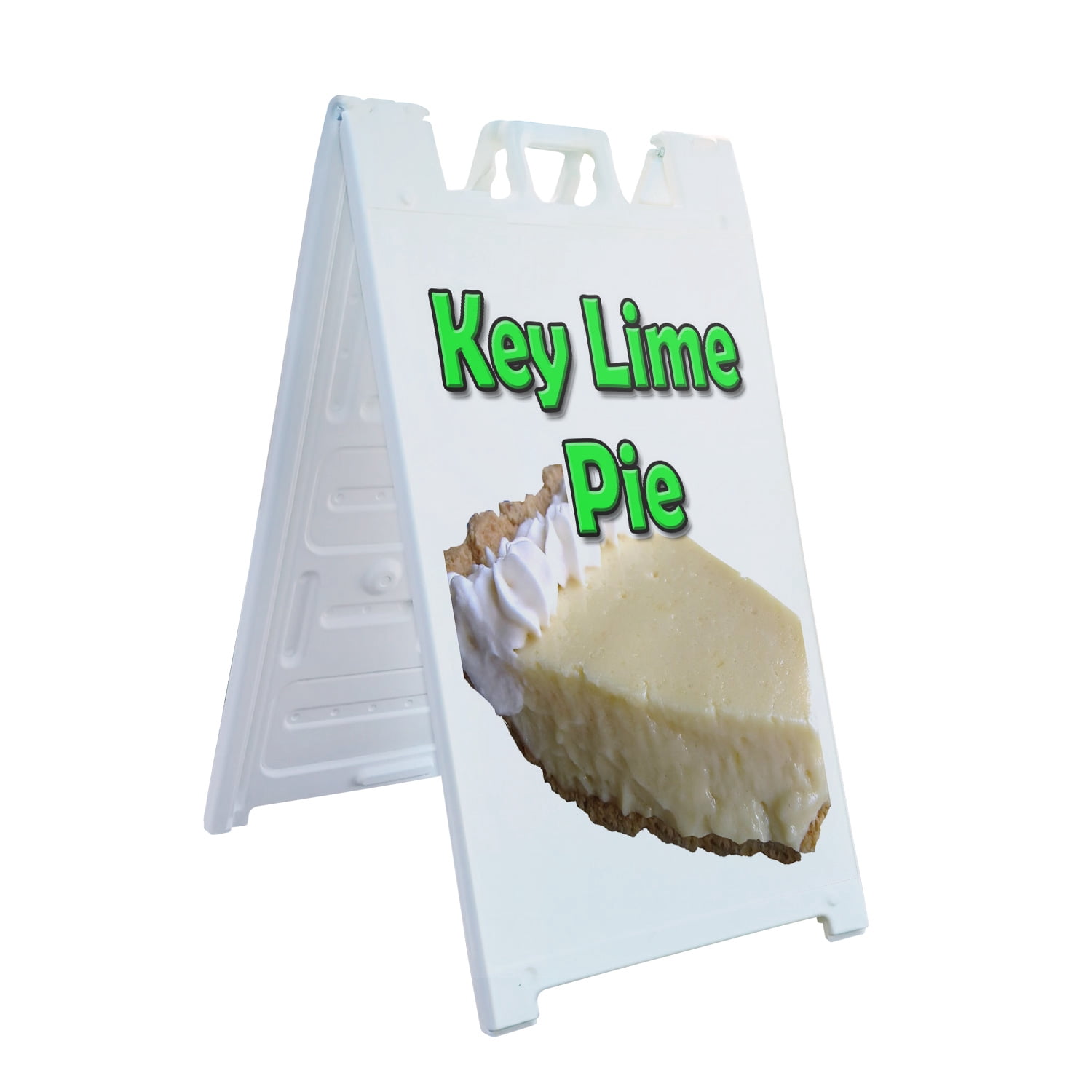 A-frame Sidewalk Key Lime Pie 24" x 36" Double Sided A-Frame Sidewalk ...