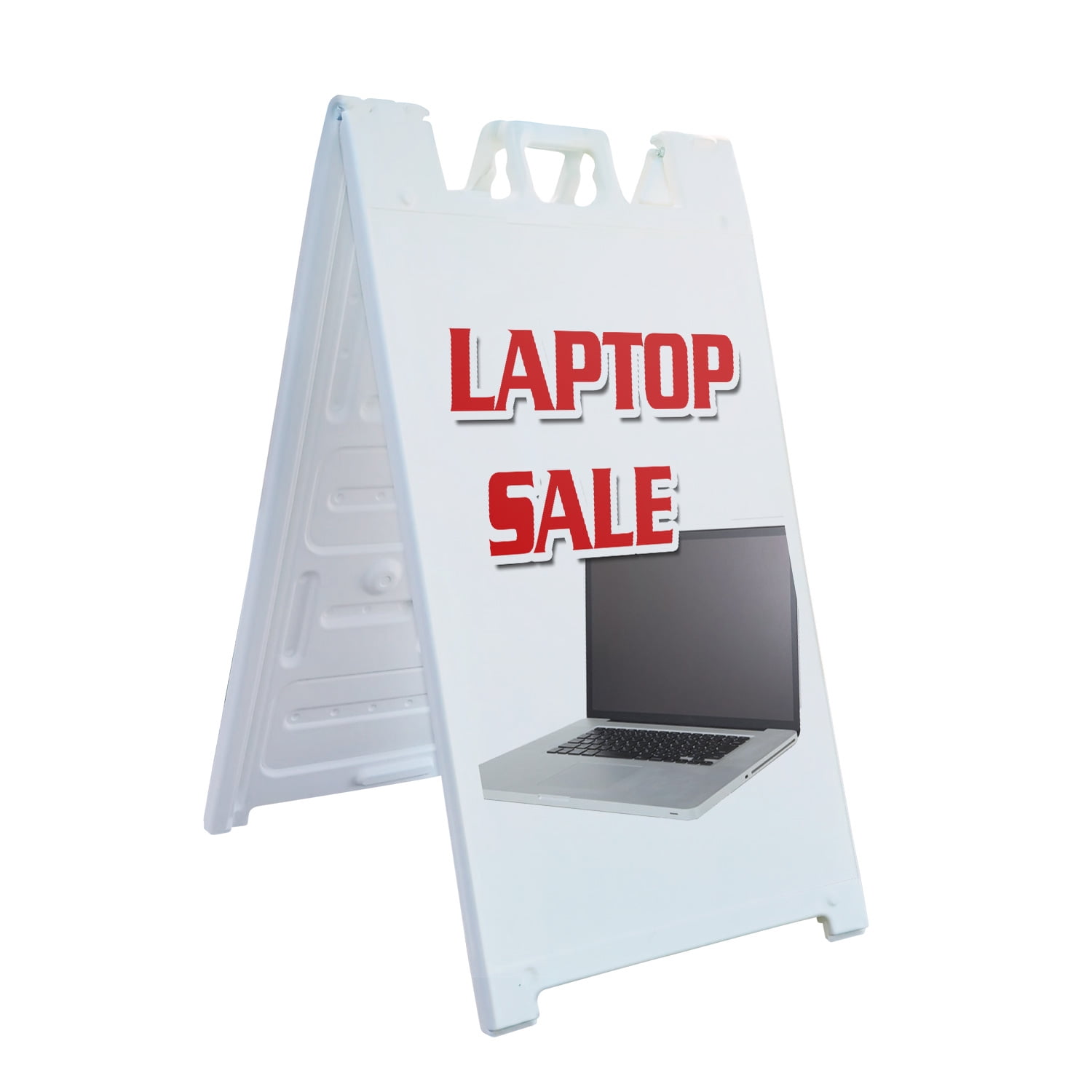 A-frame Sidewalk Laptop Sale 24" x 36" Double Sided A-Frame Sidewalk ...