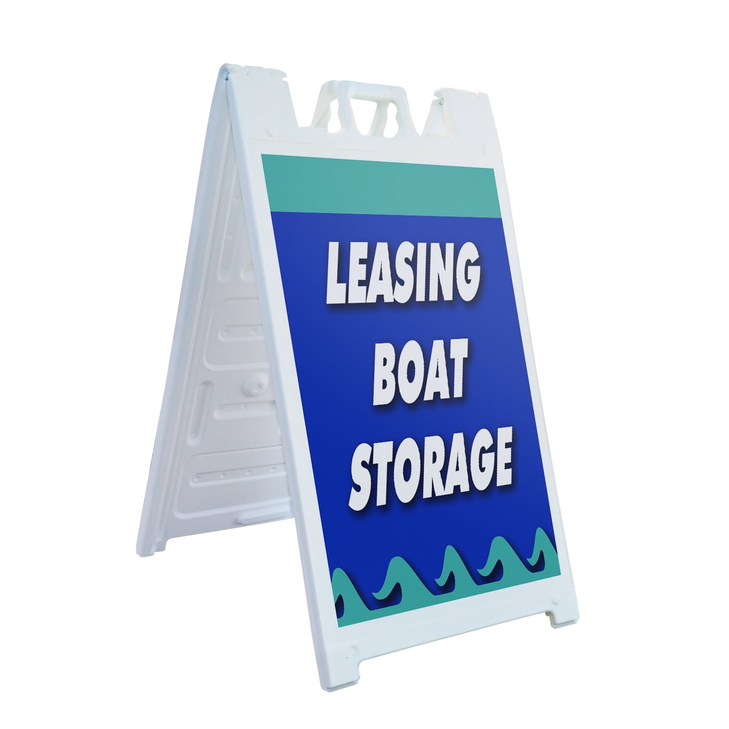 A-frame Sidewalk Leasing Boat Storage 24" x 36" Double Sided A-Frame ...