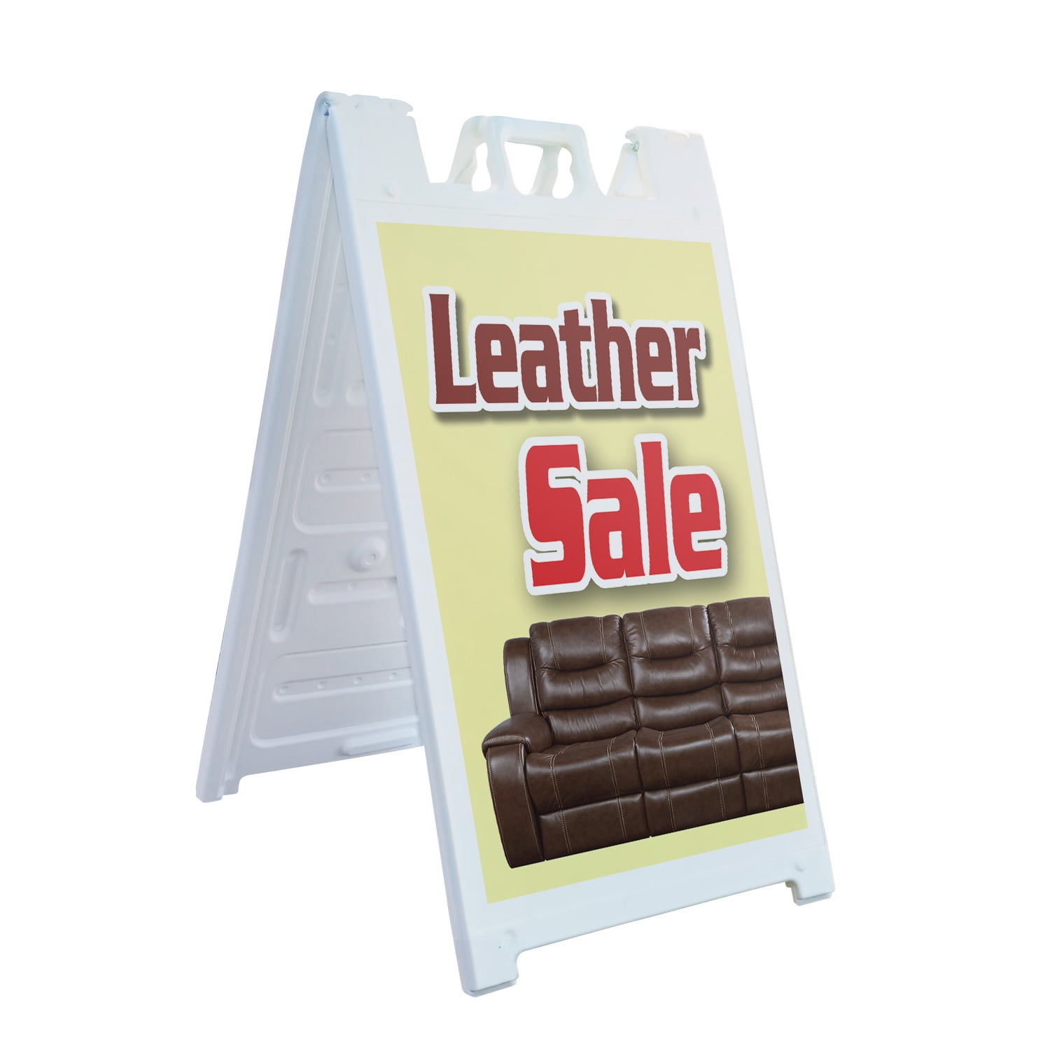 A-frame Sidewalk Leather Sale 24" x 36" Double Sided A-Frame Sidewalk ...
