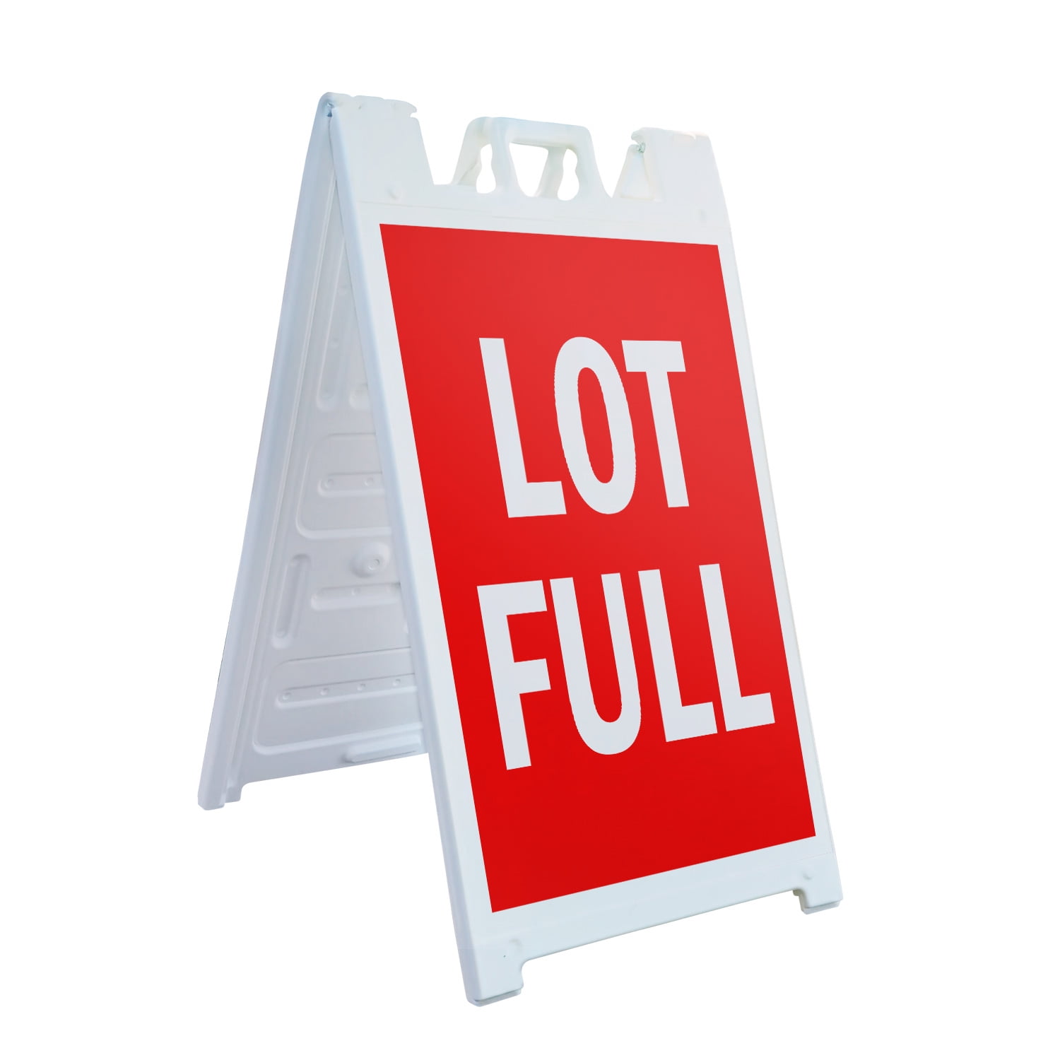 A-frame Sidewalk Lot Full 24" x 36" Double Sided A-Frame Sidewalk Sign ...