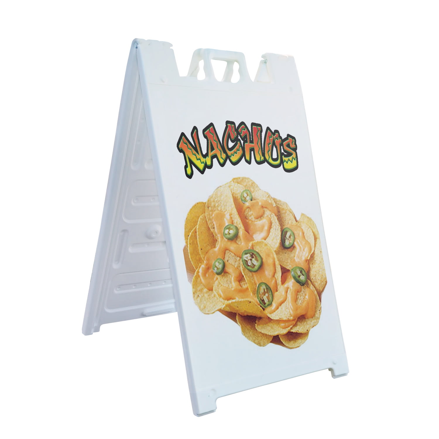 A-frame Sidewalk Nachos 1 24" x 36" Double Sided A-Frame Sidewalk Sign ...
