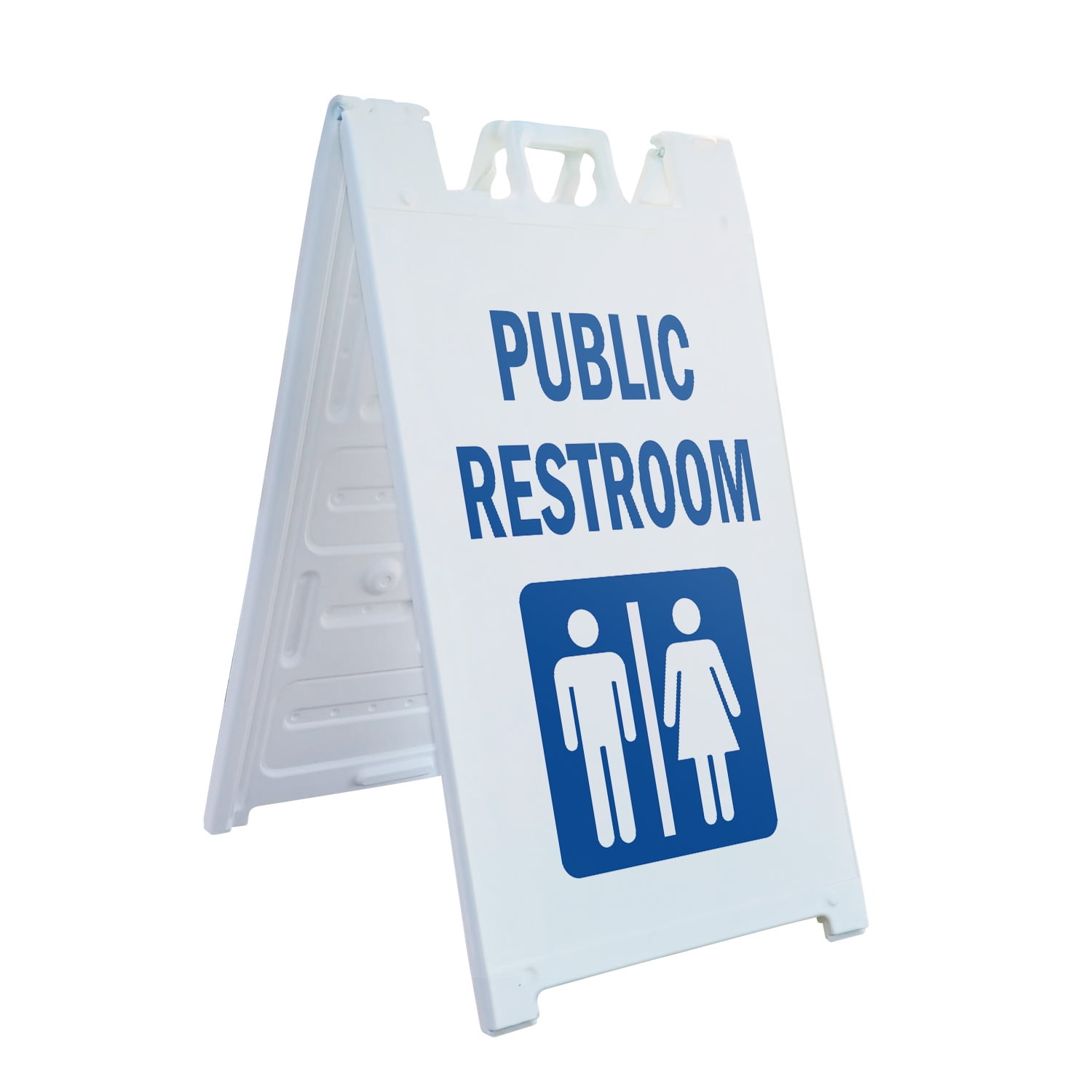 A-frame Sidewalk Public Restroom 24" x 36" Double Sided A-Frame ...