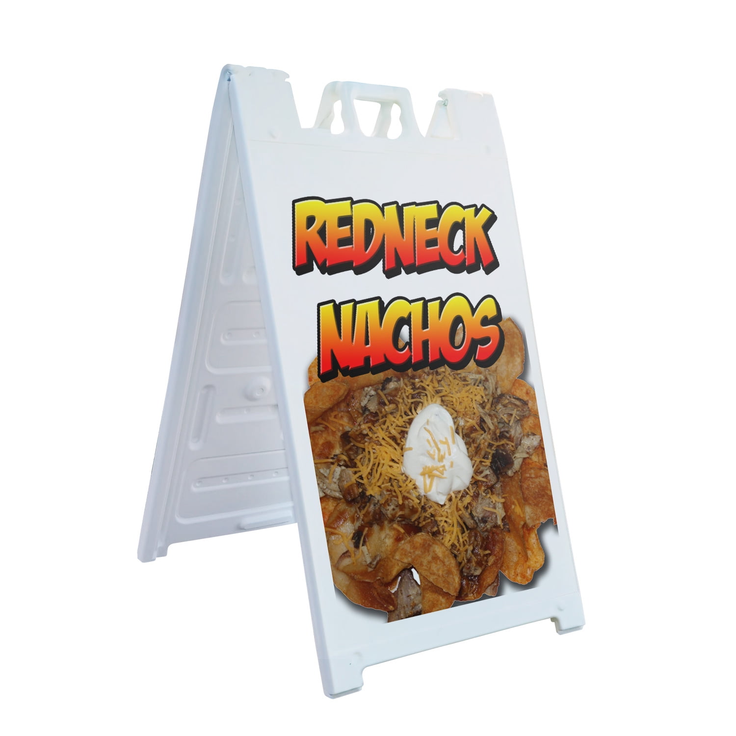 A-frame Sidewalk Redneck Nachos 24" x 36" Double Sided A-Frame Sidewalk ...