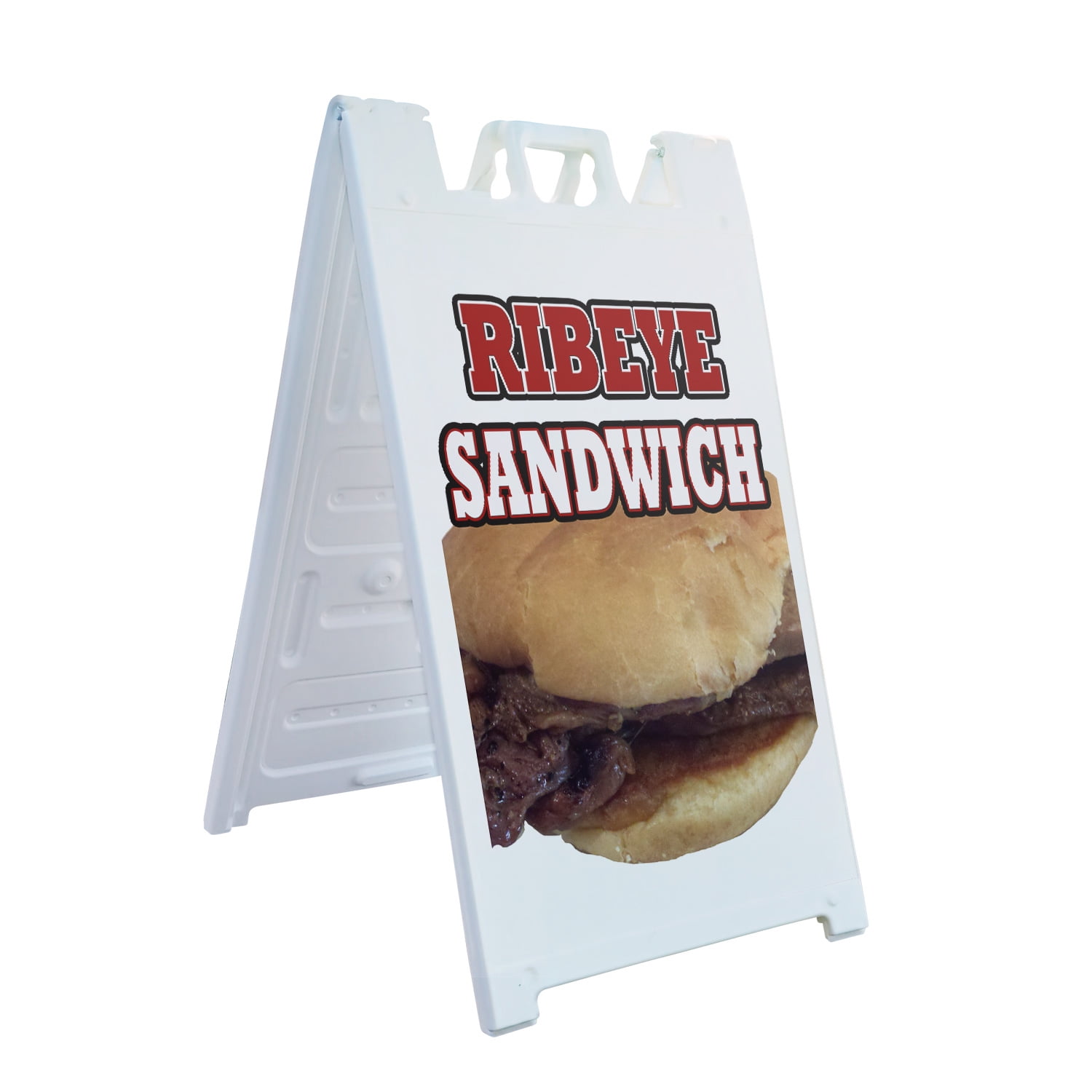 A-frame Sidewalk Ribeye Sandwich 24" x 36" Double Sided A-Frame ...