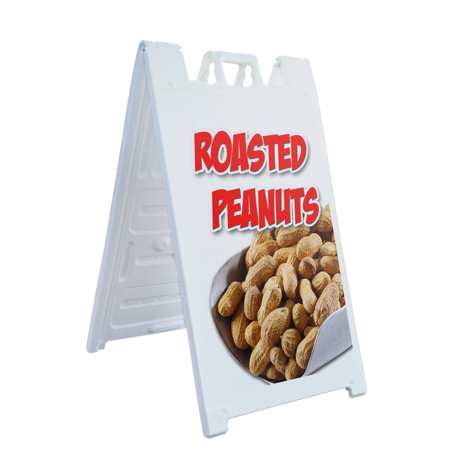 A-frame Sidewalk Roasted Peanuts 24" x 36" Double Sided A-Frame ...
