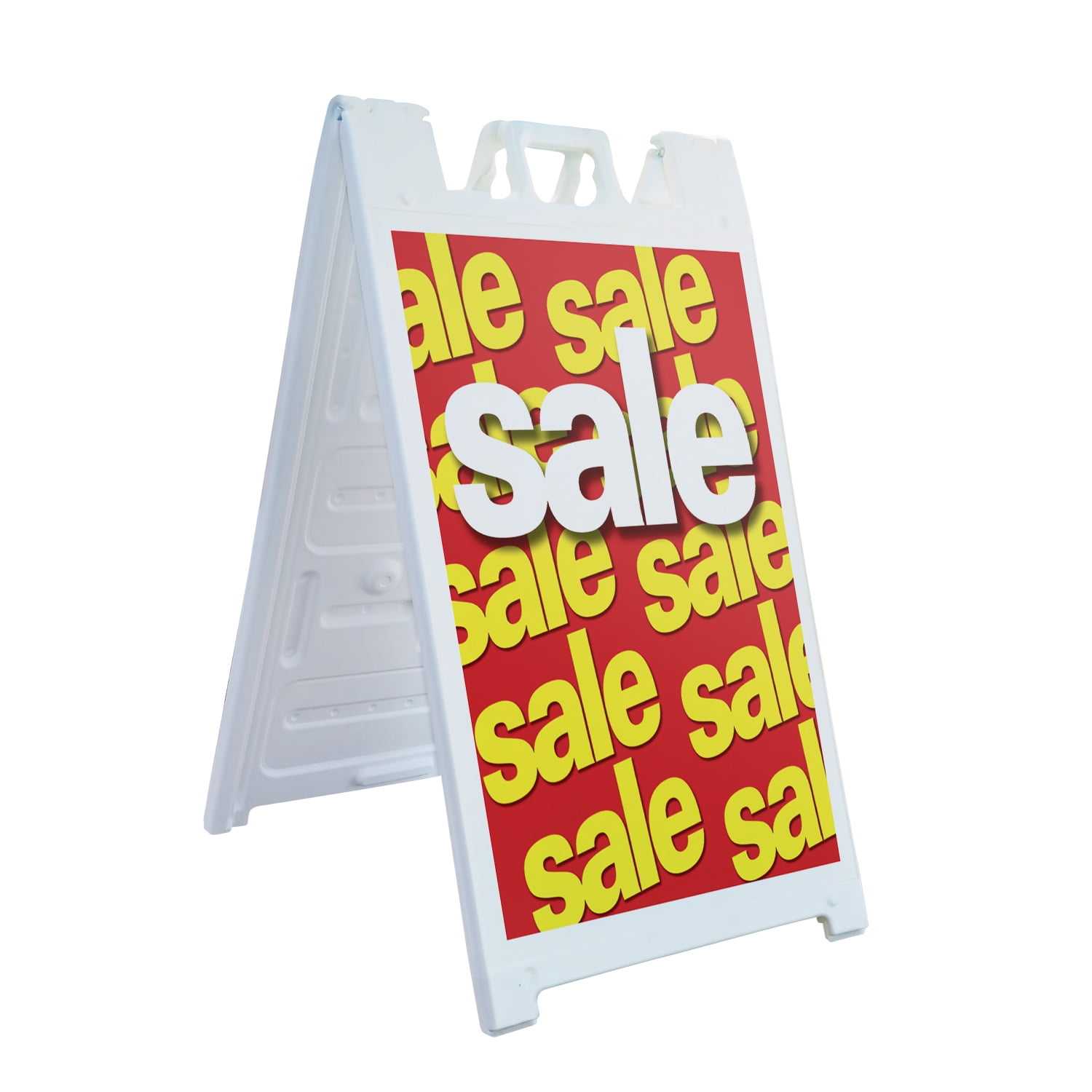 A-frame Sidewalk Sale 24" x 36" Double Sided A-Frame Sidewalk Sign ...
