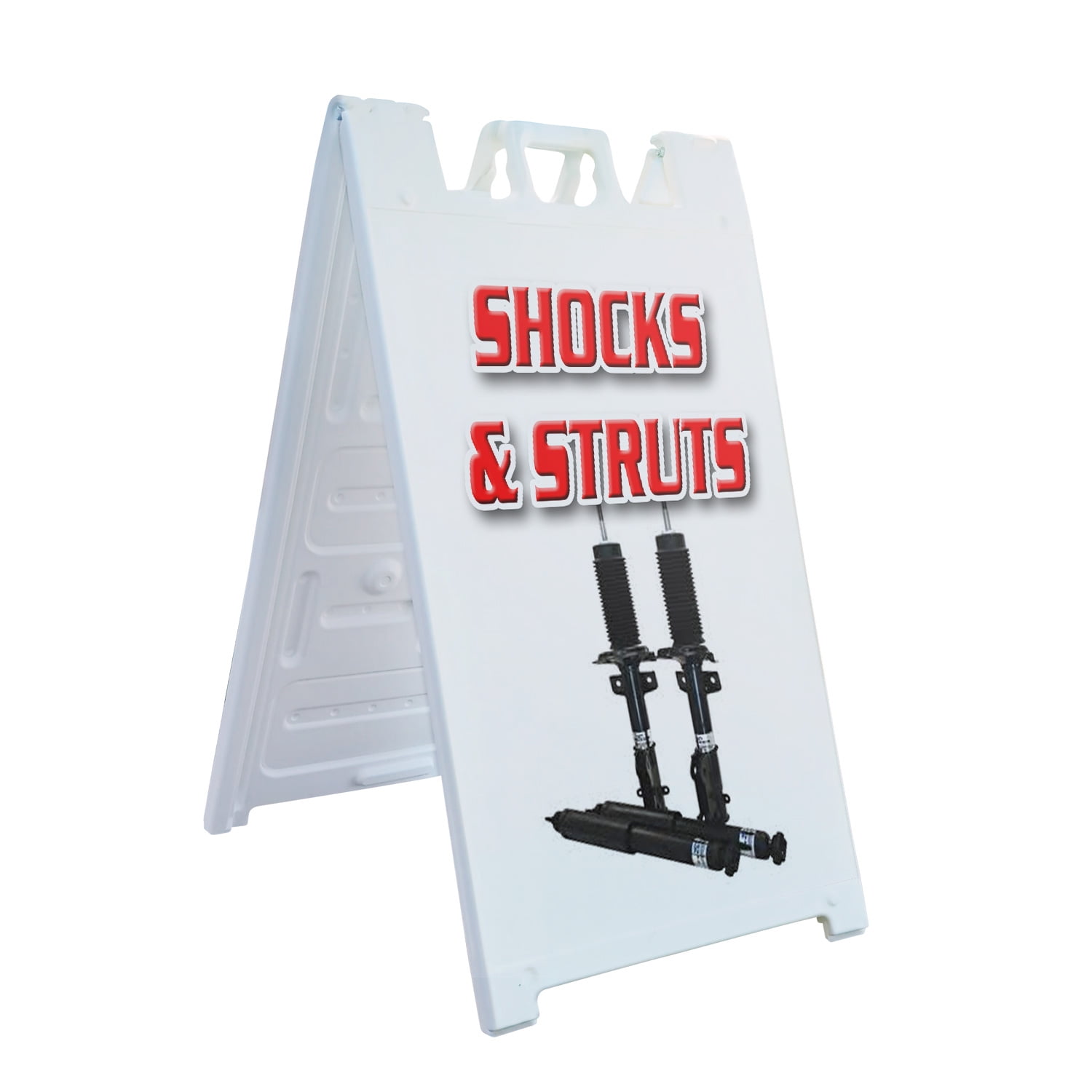 A-frame Sidewalk Shocks&Struts 24" x 36" Double Sided A-Frame Sidewalk ...