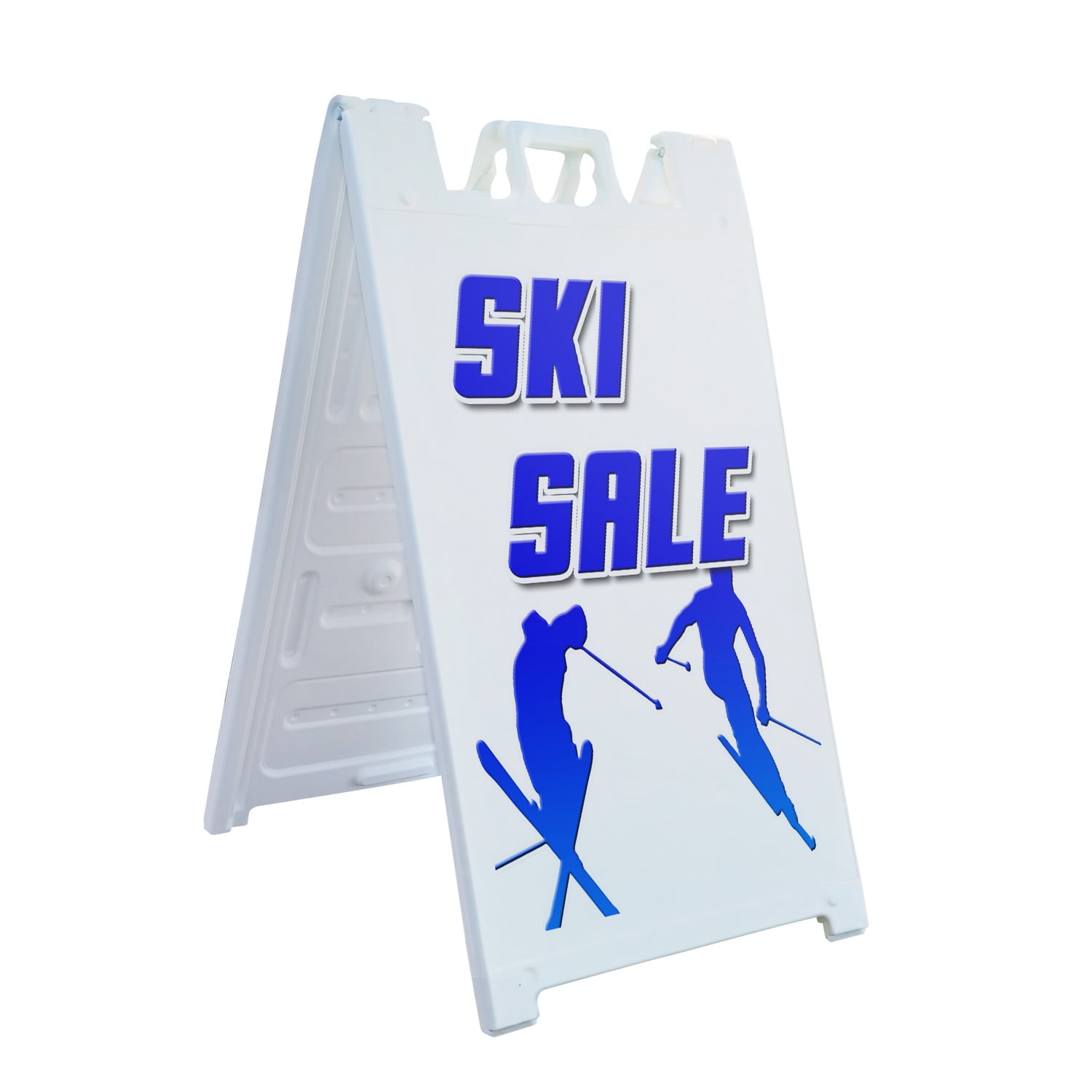 A-frame Sidewalk Ski Sale 24" x 36" Double Sided A-Frame Sidewalk Sign ...